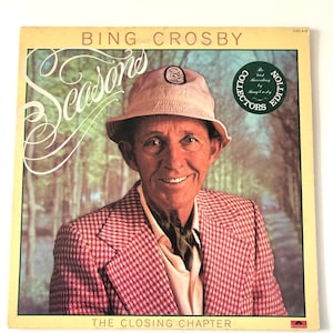BING CROSBY Seasons 1977 last Commercial Recording - Etsy