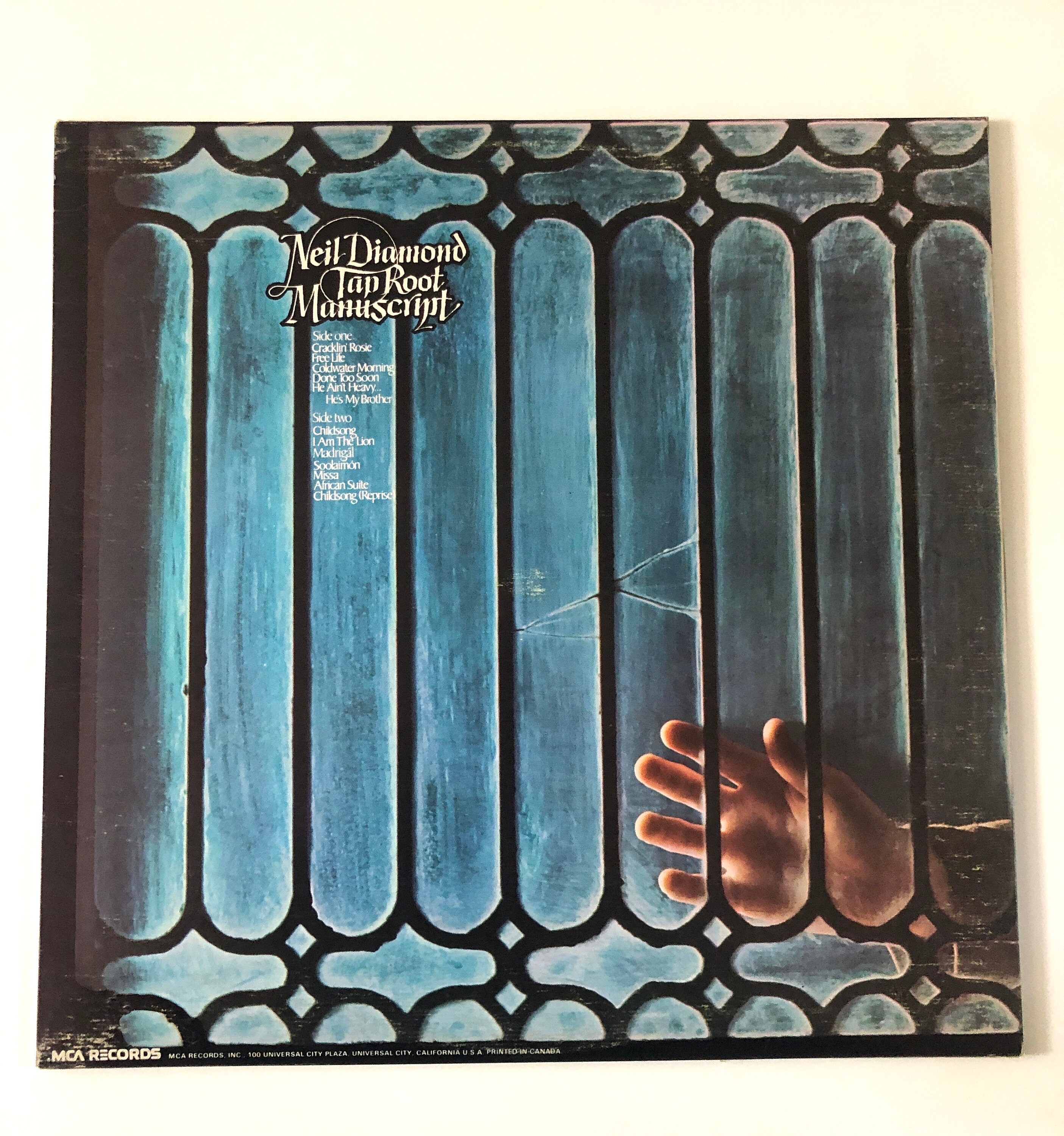 NEIL DIAMOND Taproot Manuscript 70s Vinyl Excellent - Etsy