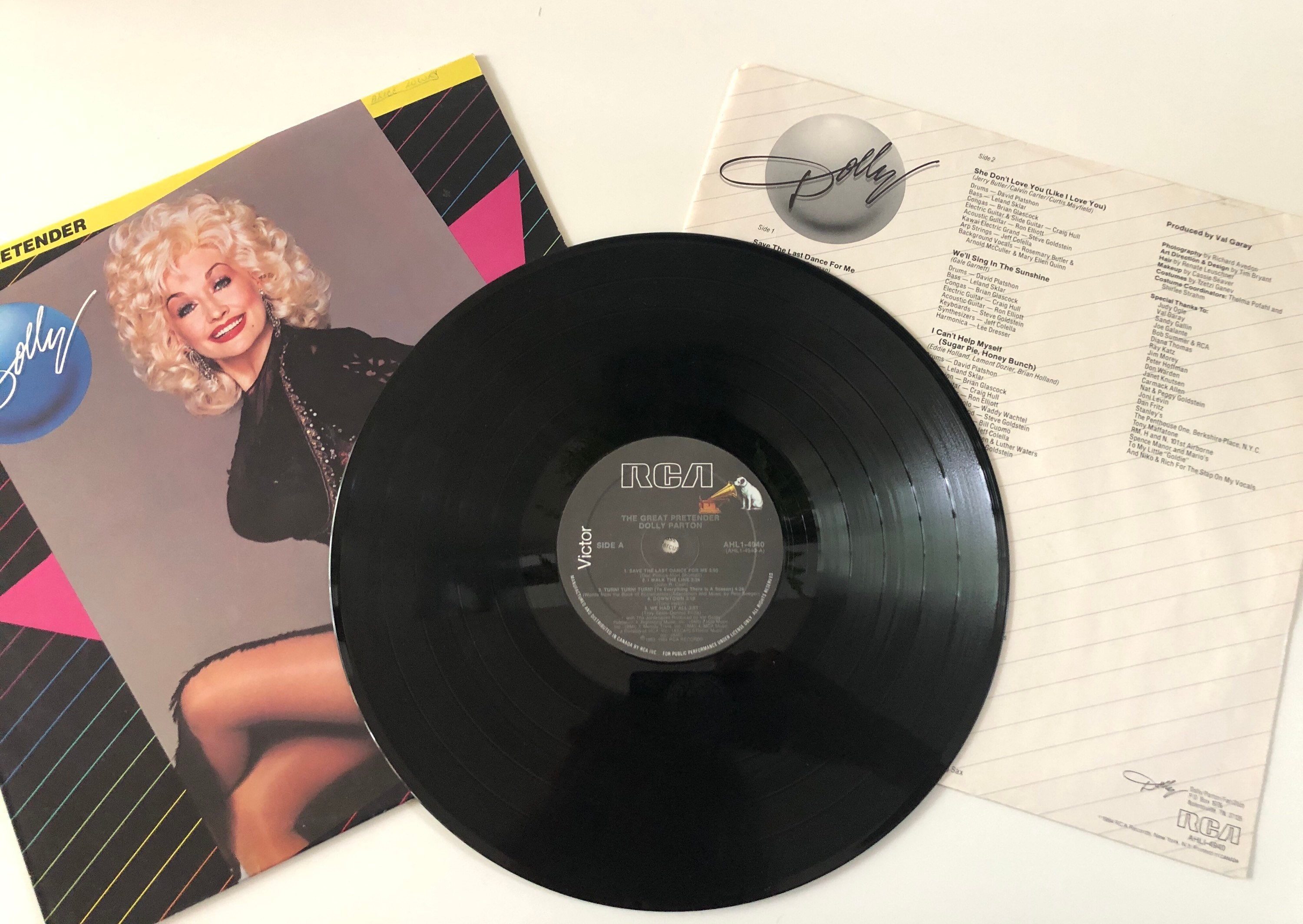 1984 DOLLY PARTON the Great Pretender Vinyl Excellent - Etsy