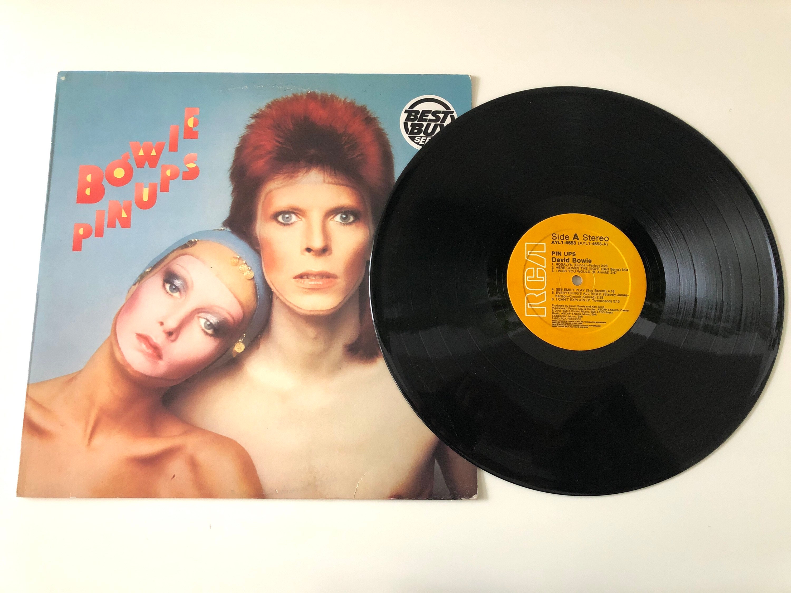 DAVID BOWIE Pinups Bowie Pinups 1973 Vinyl Excellent! - Etsy UK