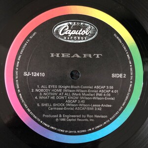 HEART 1985 Self Titled Vinyl Excellent! - Etsy