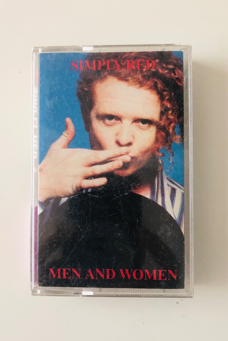 SIMPLY RED the Words Music & Picture Songbook 1987 Including Cassette ...