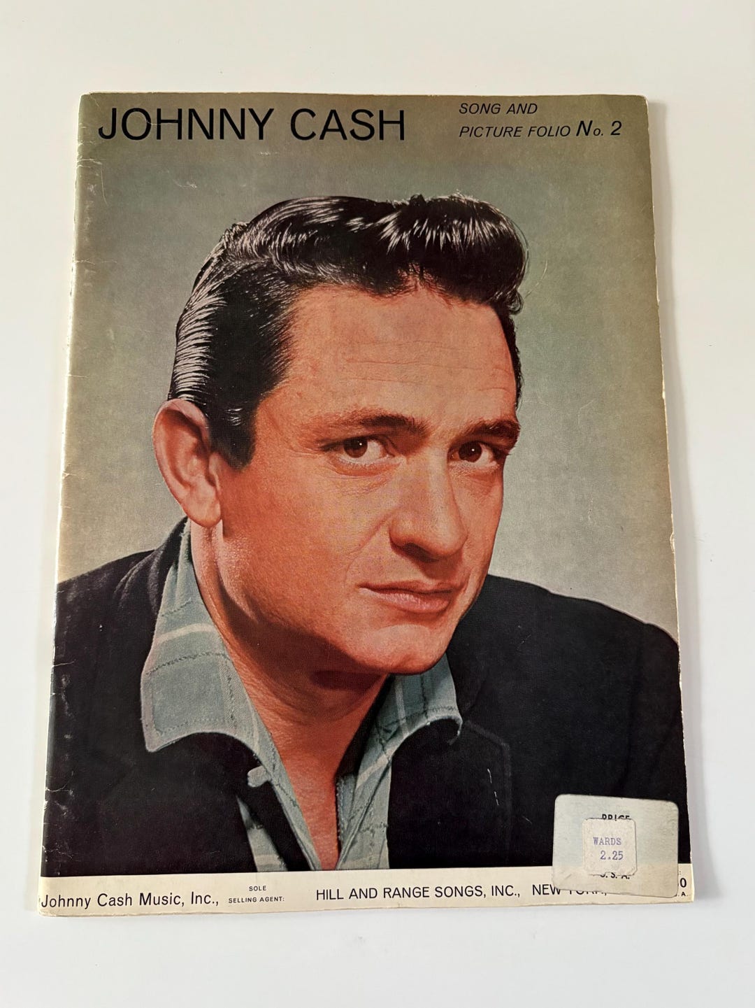 JOHNNY CASH Song Book and Picture #2 Folio 1960’s - Etsy