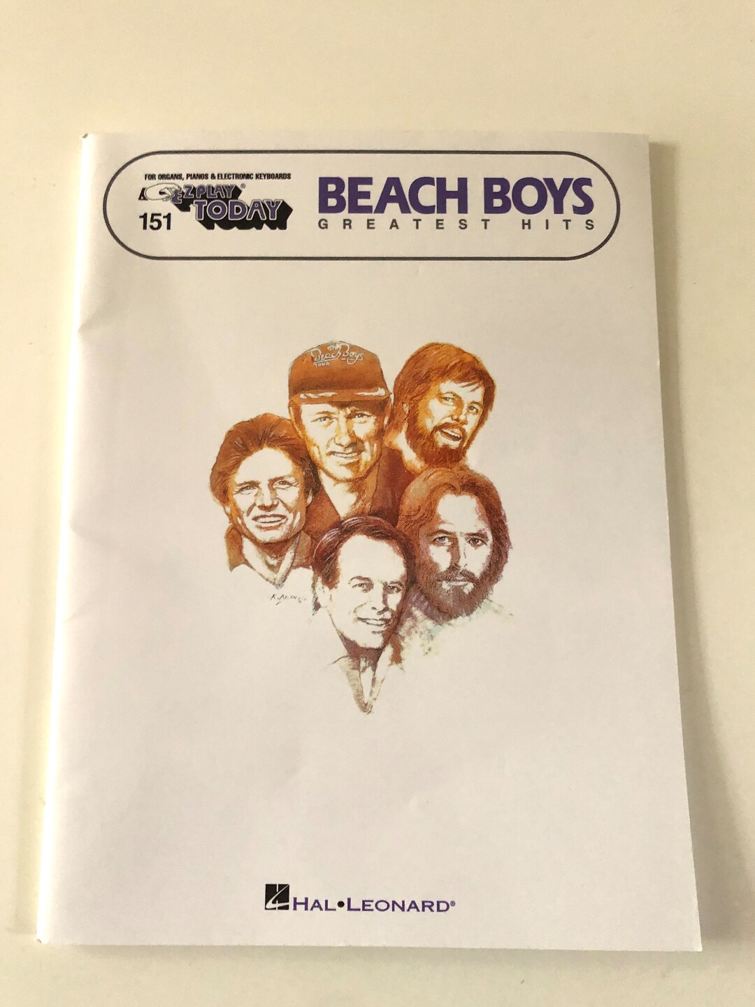 Beach Boys Greatest Hits Music Book Easy Piano/keyboard/organ - Etsy