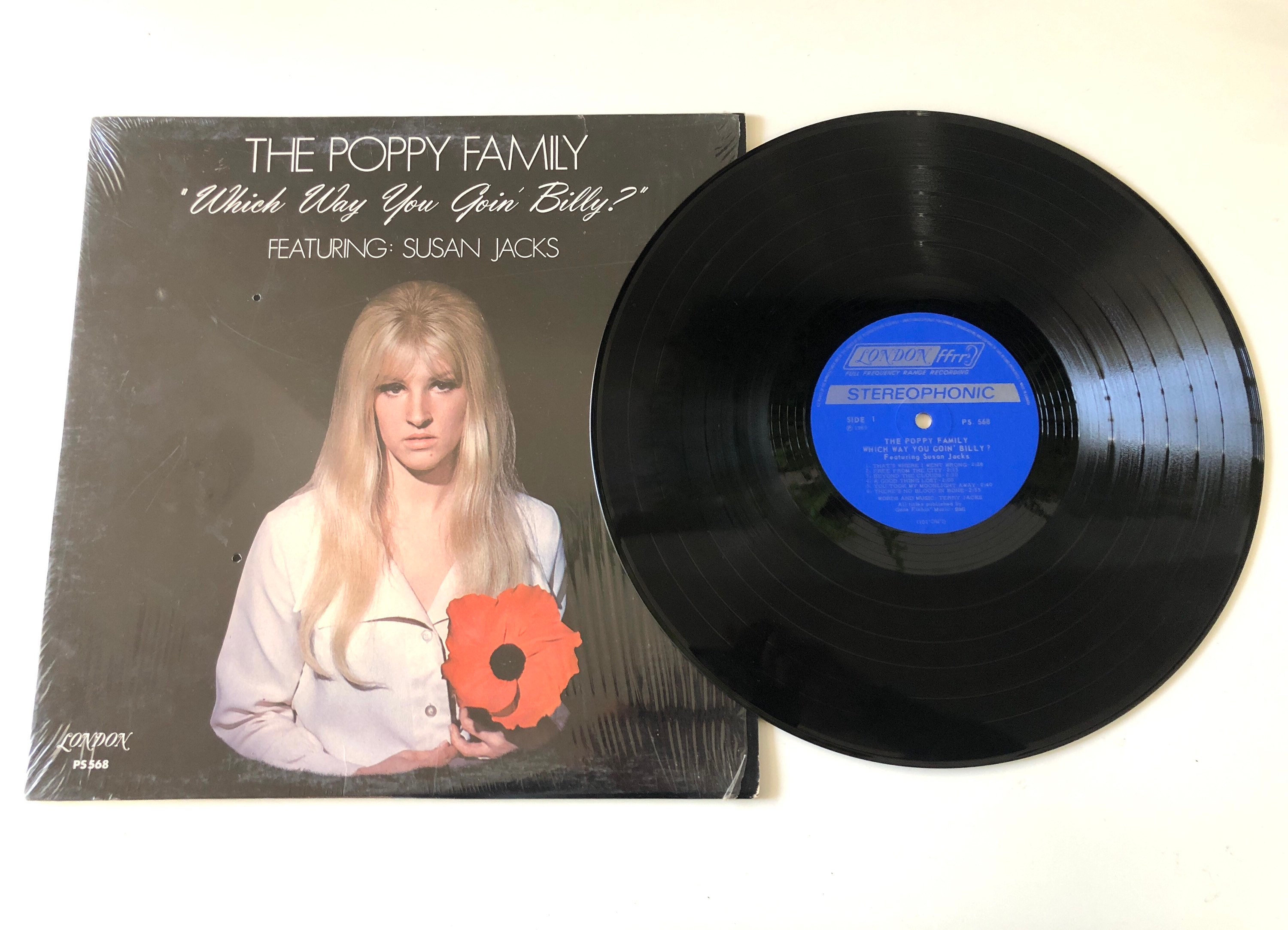 The Poppy Family Featuring Susan Jacks which Way You Goin' Billy 1969 ...
