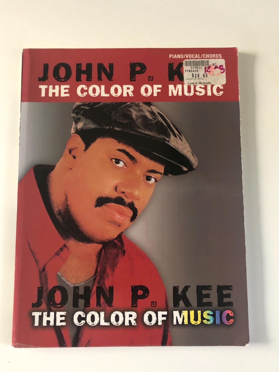 JOHN P. KEE the Color of Music 2003 Gospel Christian Songbookpiano ...