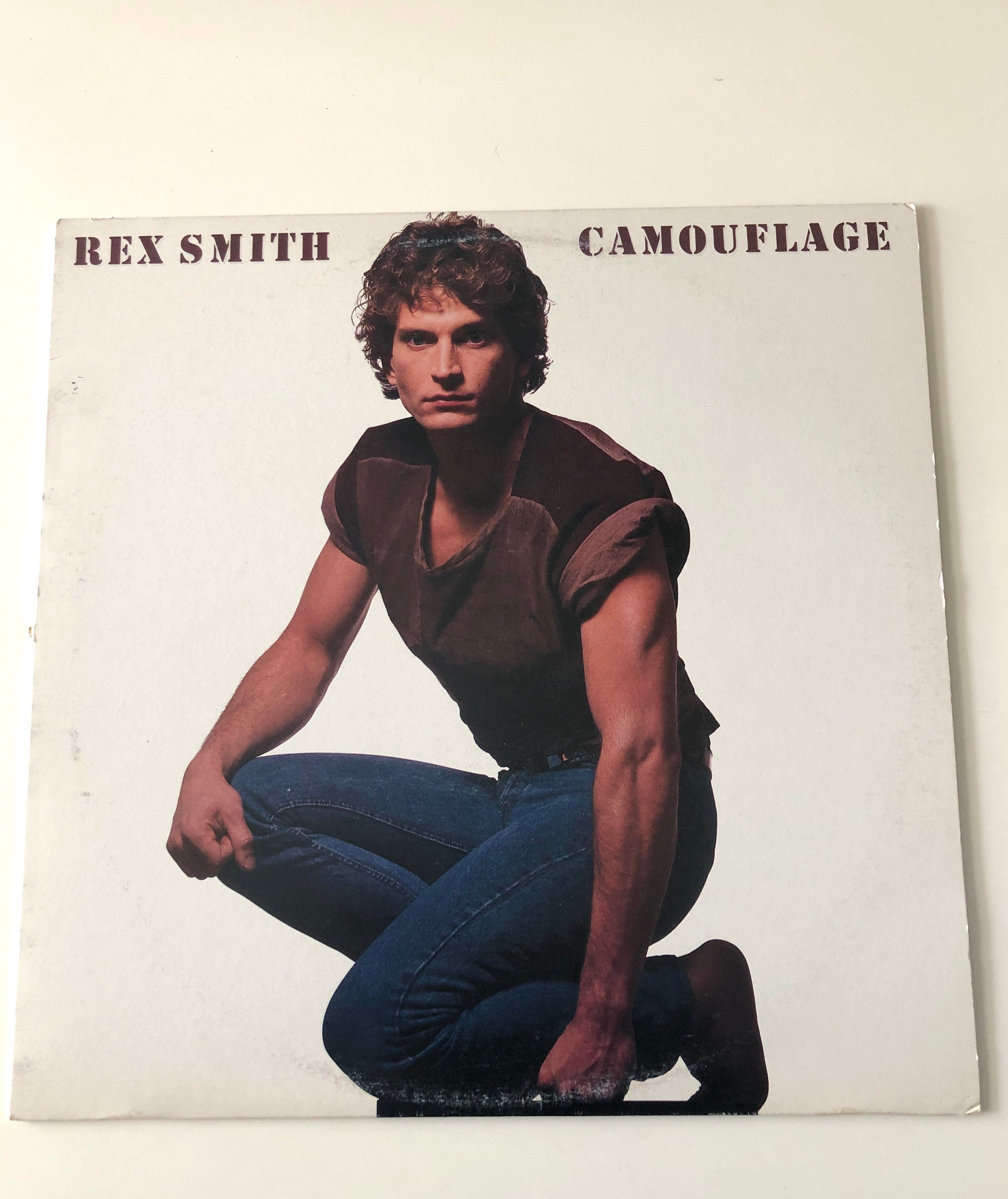 80s REX SMITH Camouflage Vinyl Excellent - Etsy