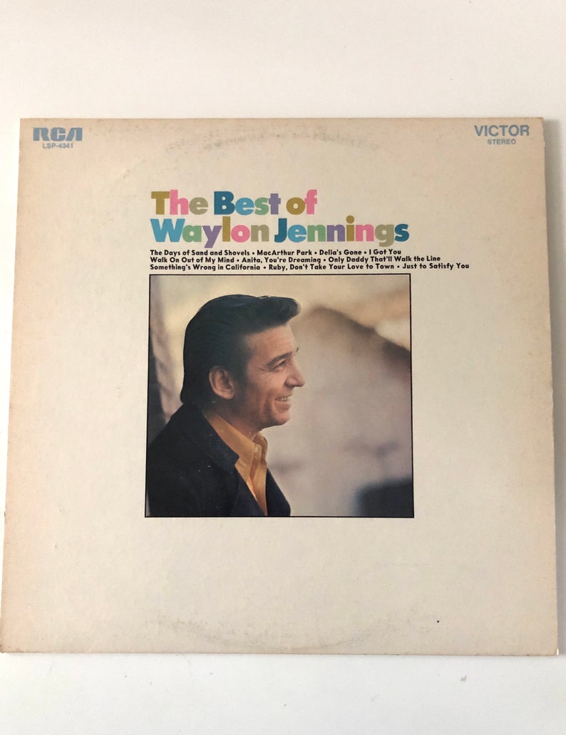 The Best of Waylon Jennings Vinyl Excellent! - Etsy