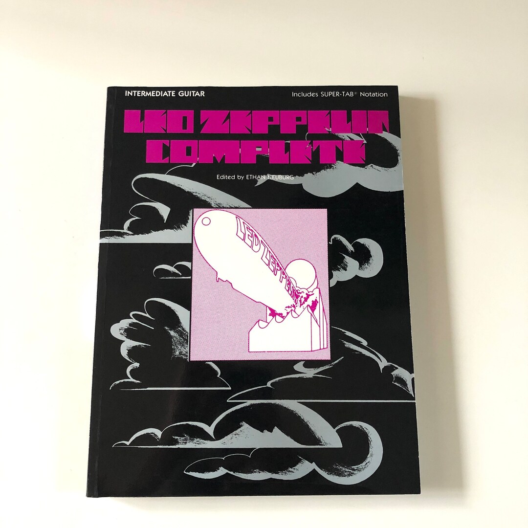 LED ZEPPELIN Complete Intermediate Guitar Super Tabs Notation Songs From First Five Albums 248 ...
