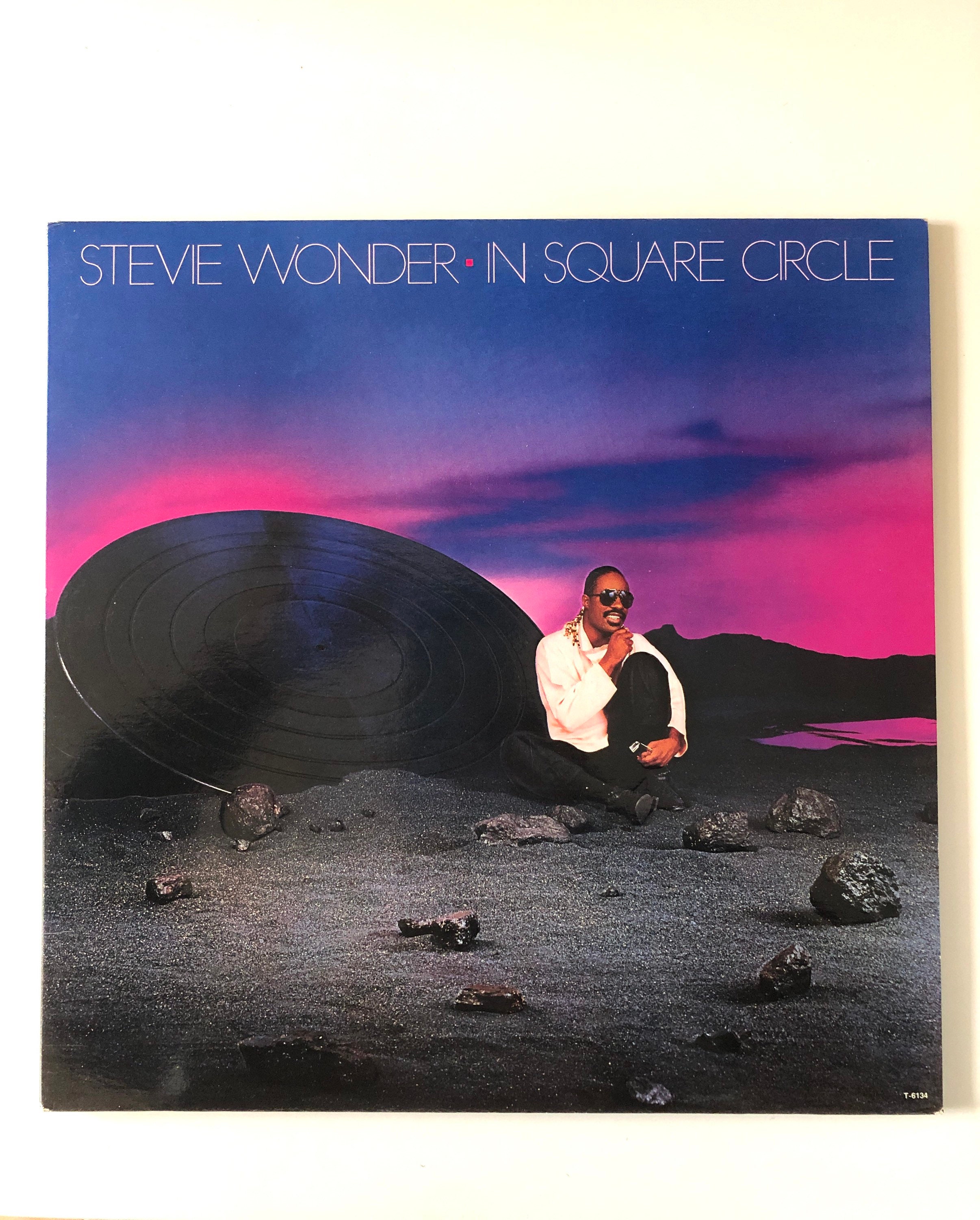 1985 STEVIE WONDER in Square Circle Vinyl Excellent! - Etsy