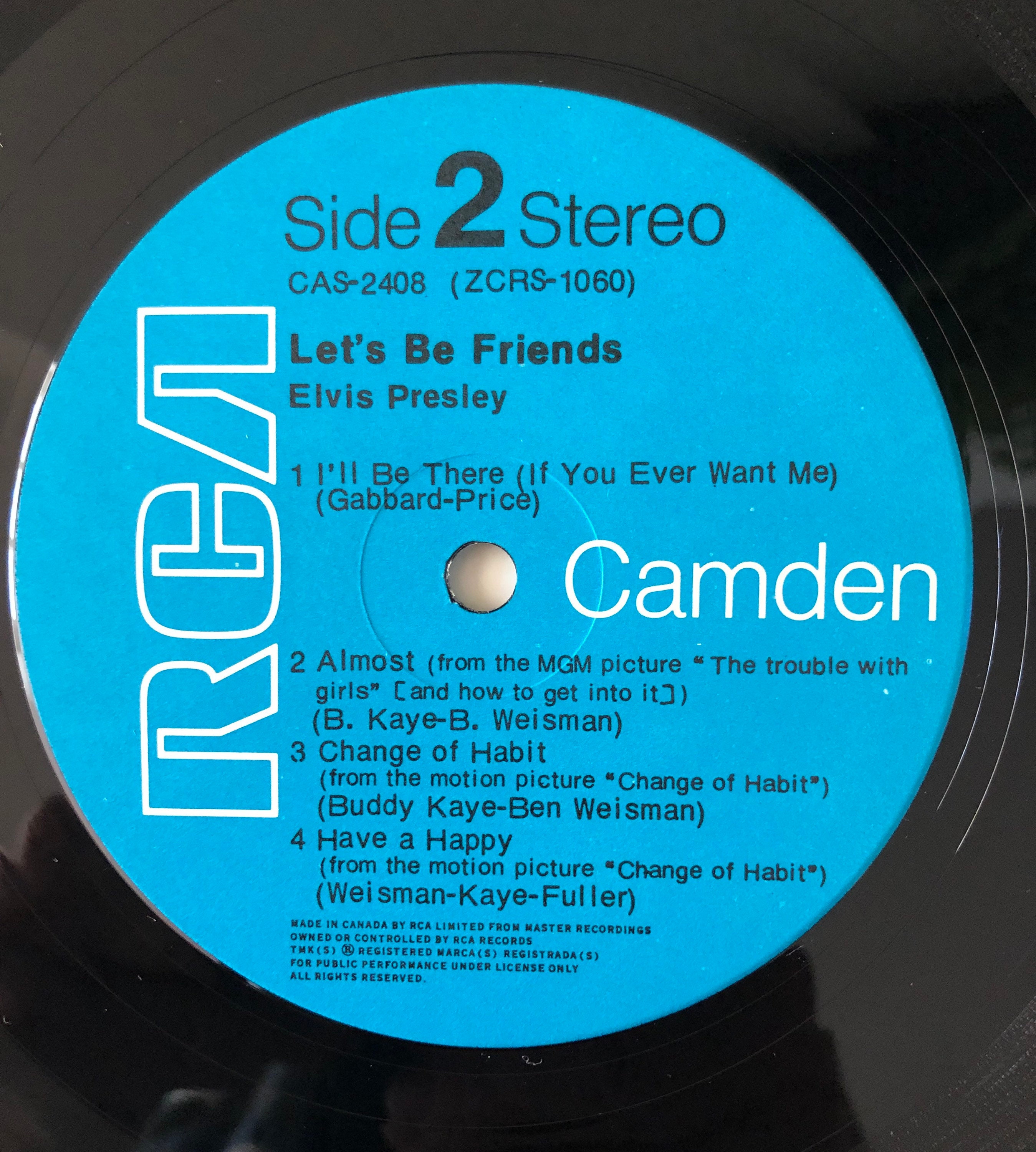 70’s ELVIS Let’s Be Friends Vinyl Excellent! - Etsy