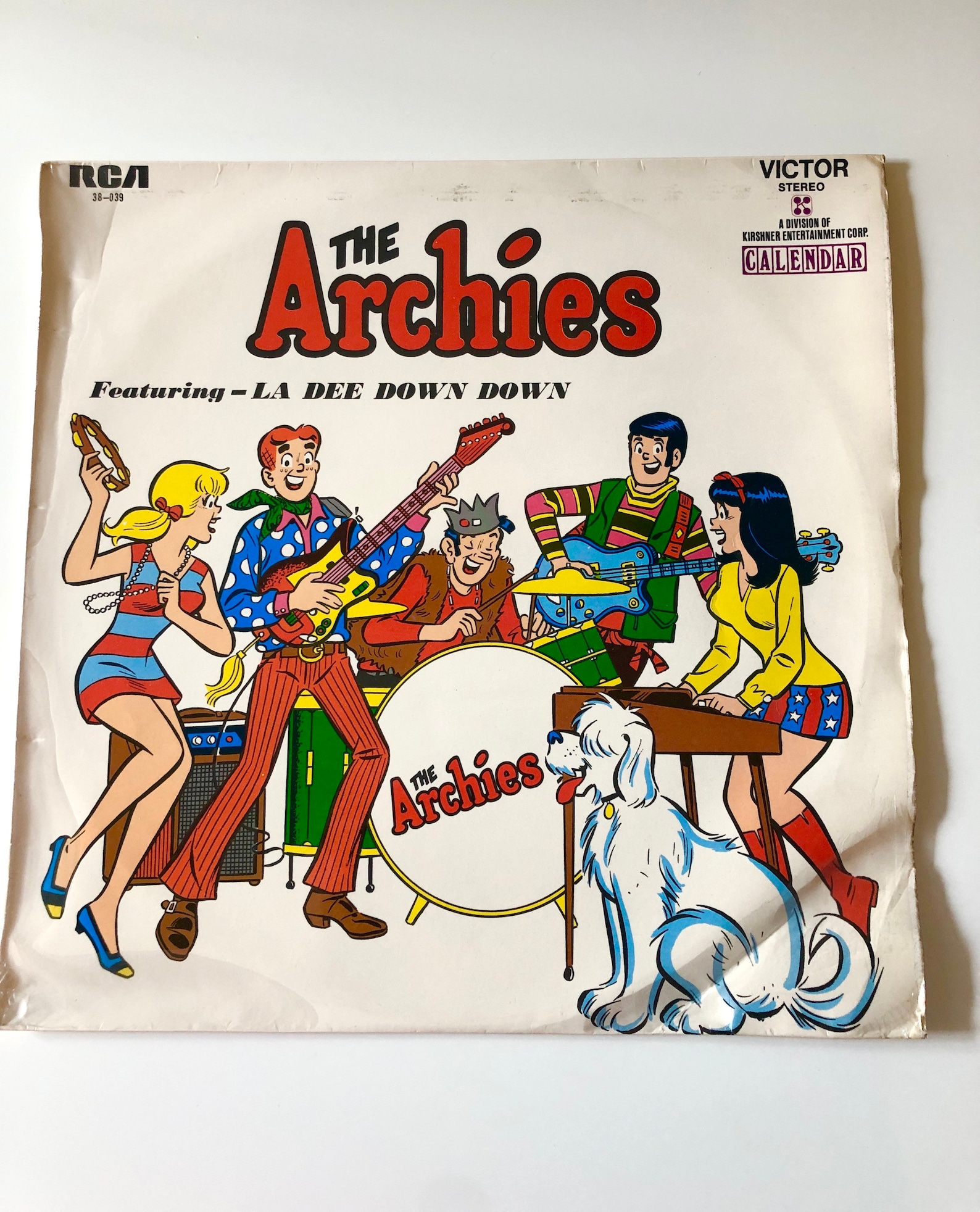 1968 THE ARCHIES Lp Featuring La Dee Down Down Vintage Vinyl in ...