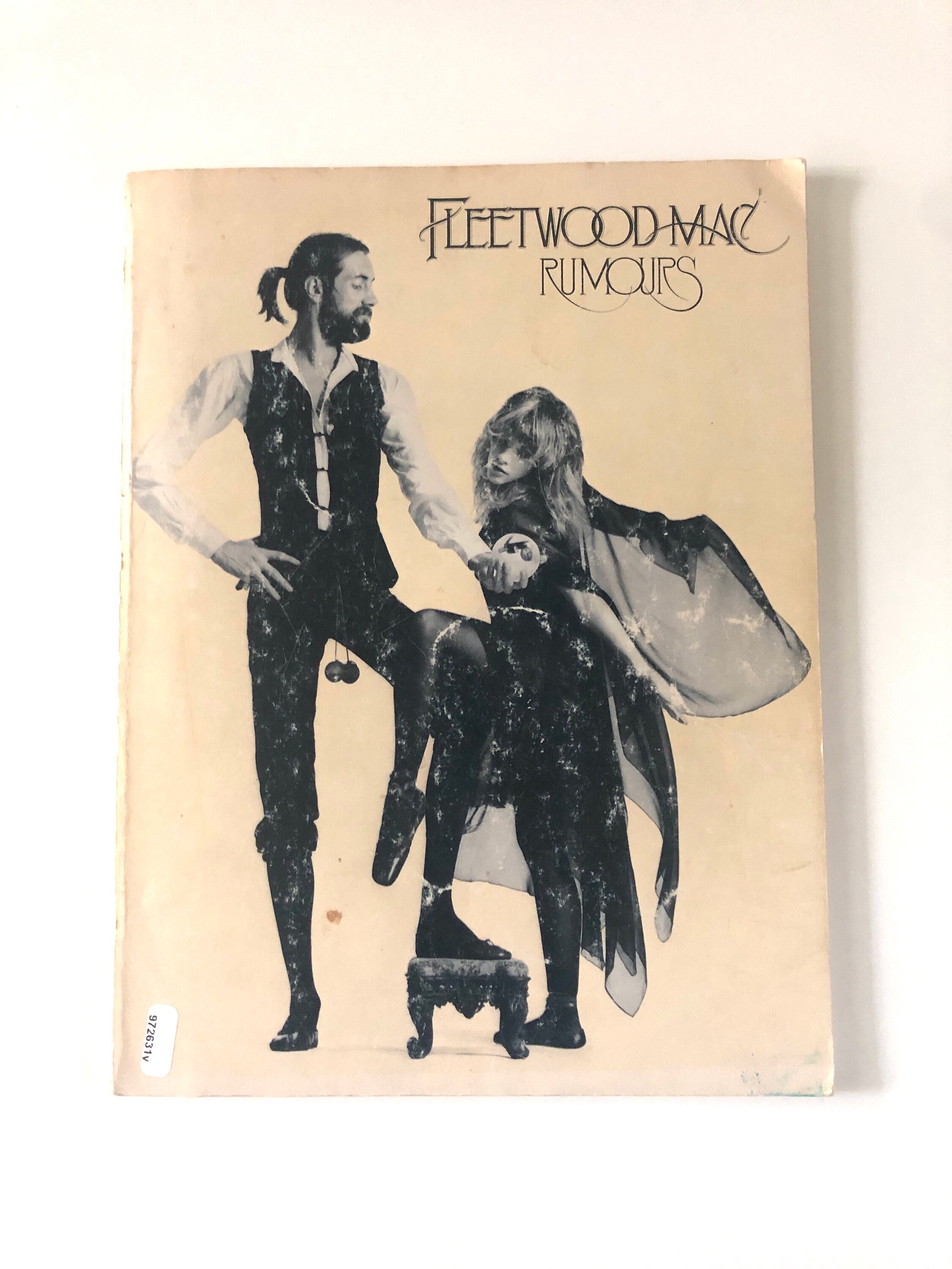 70s Fleetwood Mac RUMOURS First Edition Songbook Vocals/piano/guitar ...