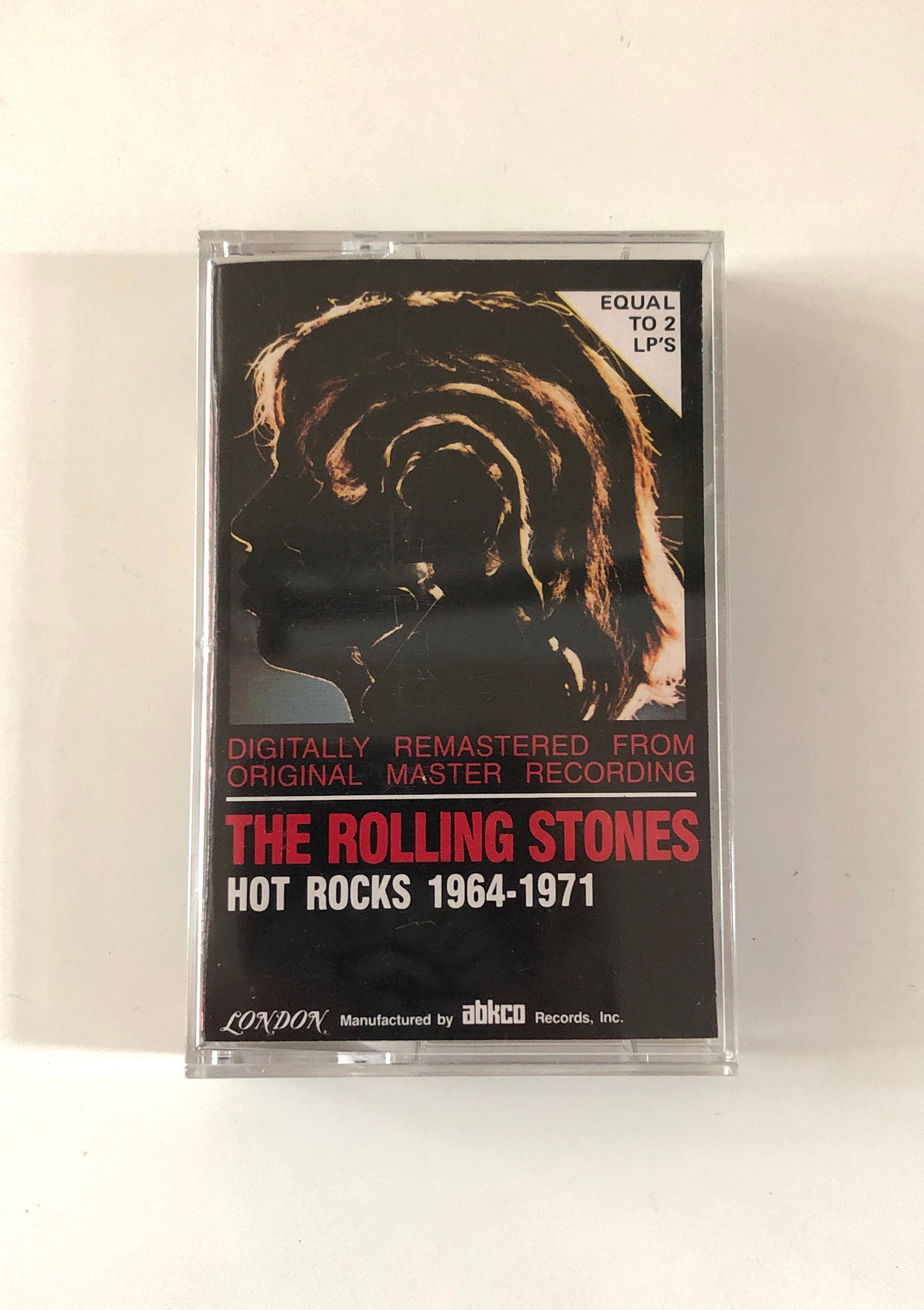The Rolling Stones HOT ROCKS 1964-1971 Cassette Tape Equal to 2lps - Etsy