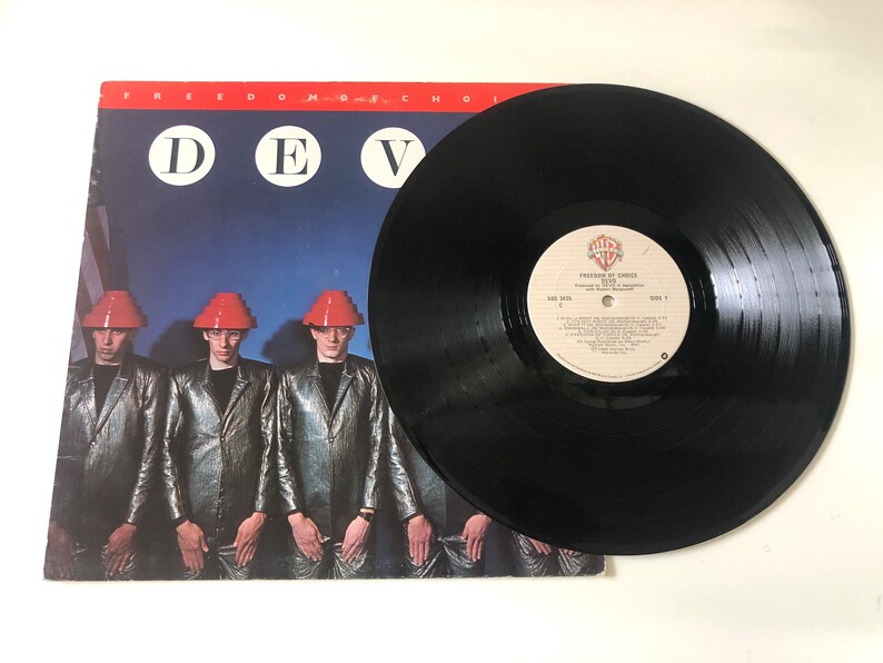 DEVO Freedom of Choice 80s Vinyl Excellent - Etsy