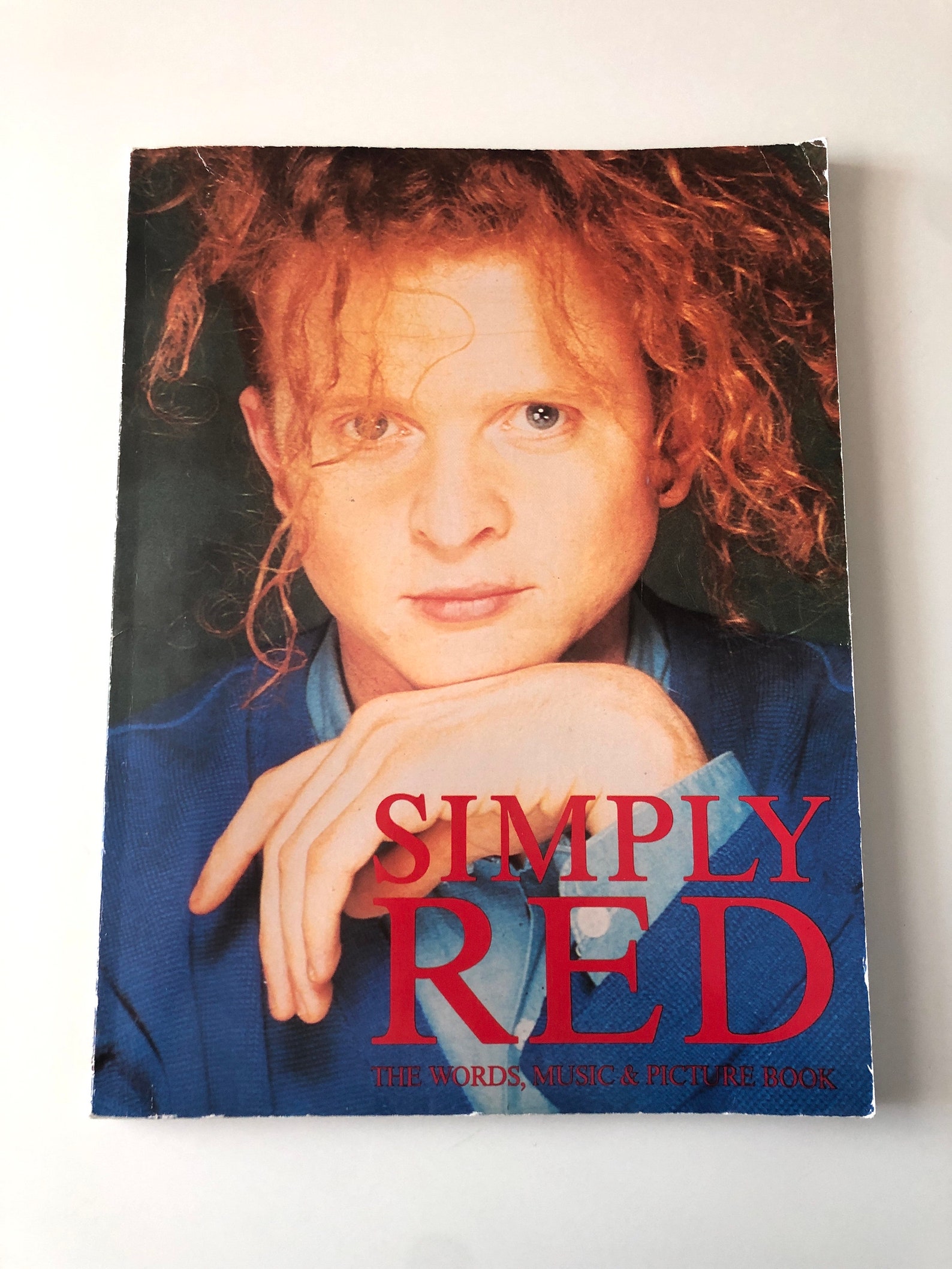 SIMPLY RED the Words Music & Picture Songbook 1987 Including Cassette ...