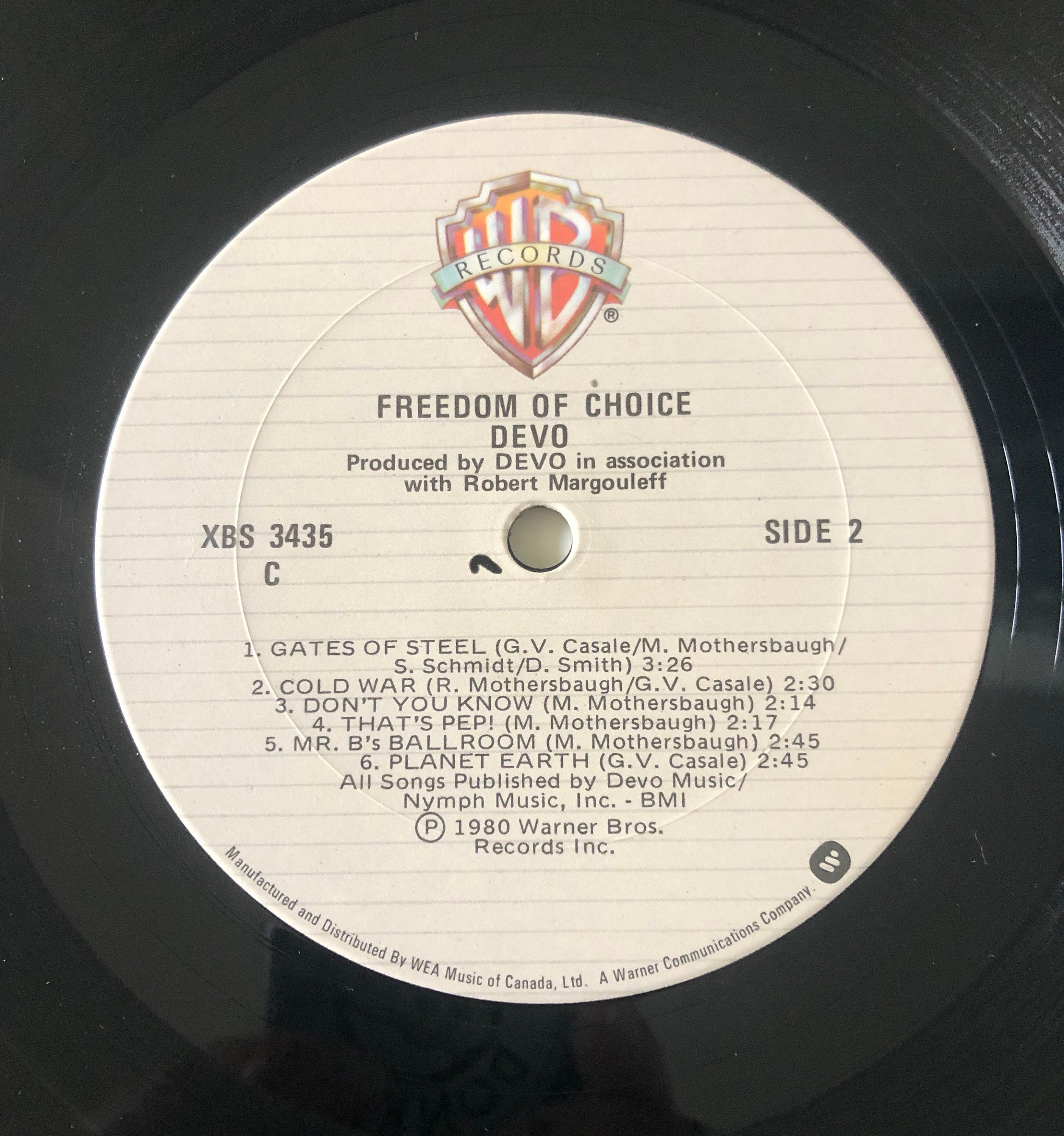 DEVO Freedom of Choice 80s Vinyl Excellent - Etsy