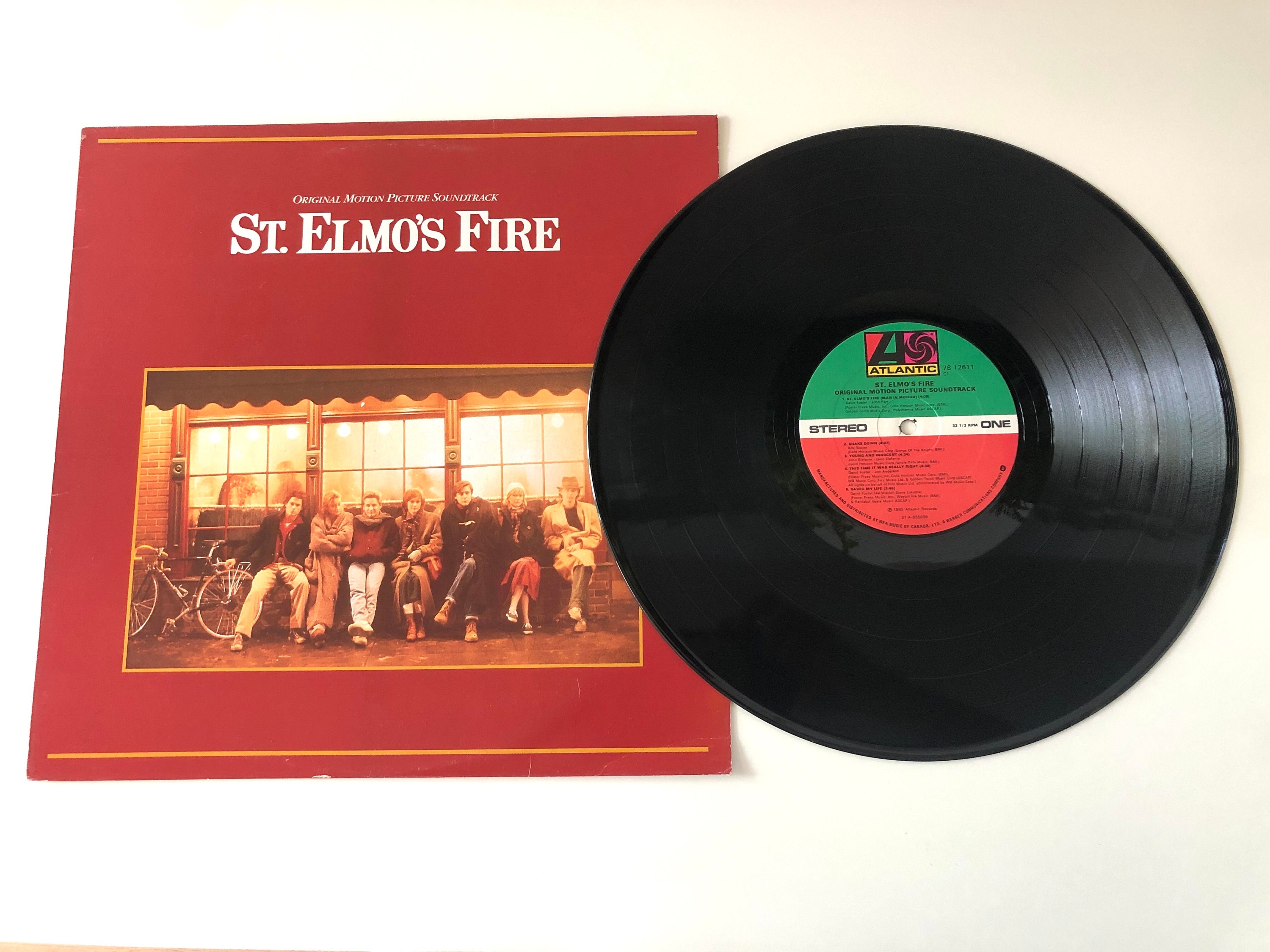 St. Elmos Fire Soundtrack Original Movie Vinyl Excellent - Etsy
