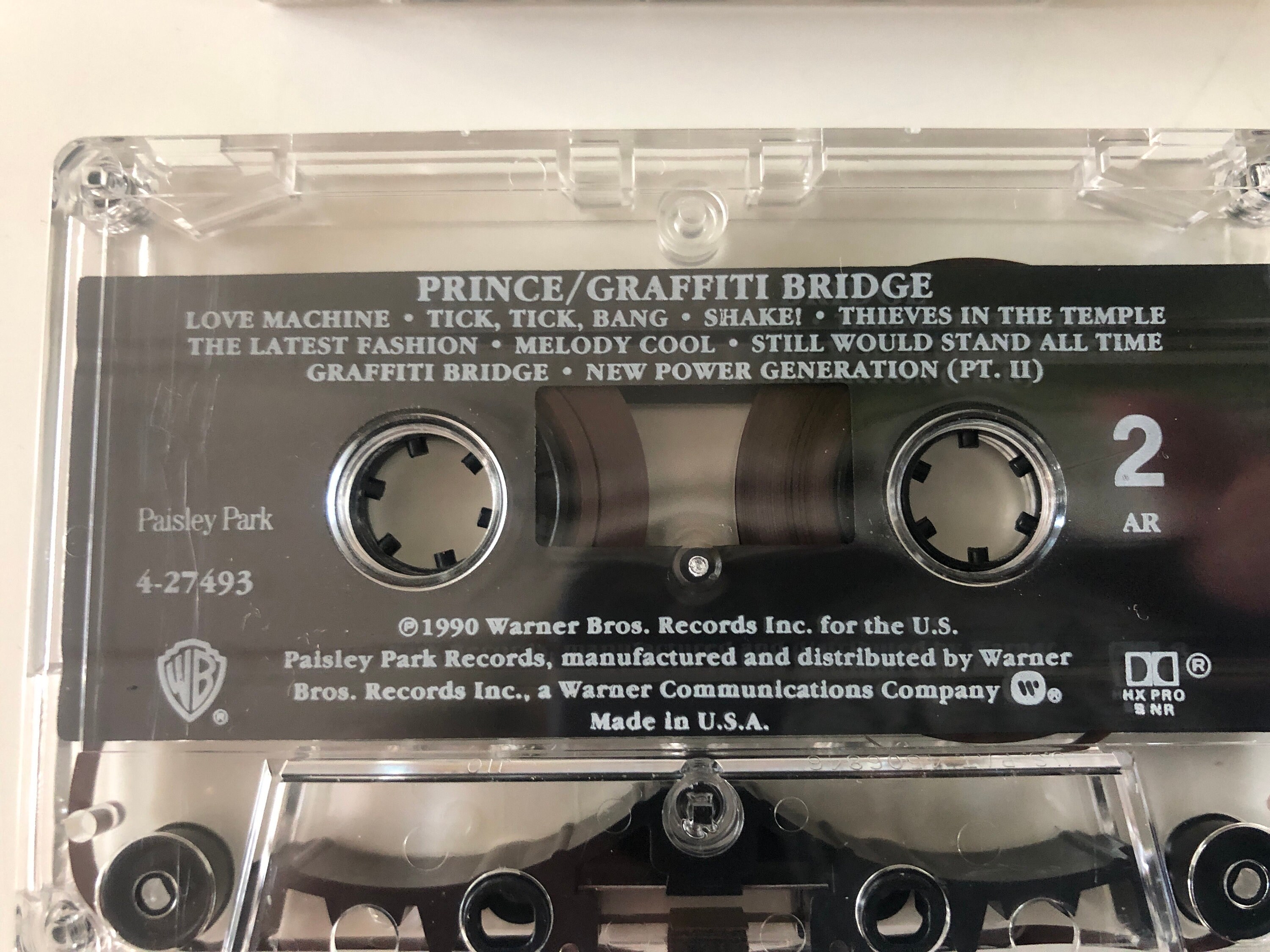 PRINCE Graffiti Bridge Motion Picture Soundtrack 1990 Cassette Tape - Etsy