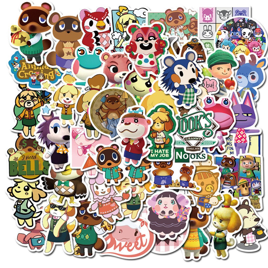 Animal Crossing Stickers - Etsy