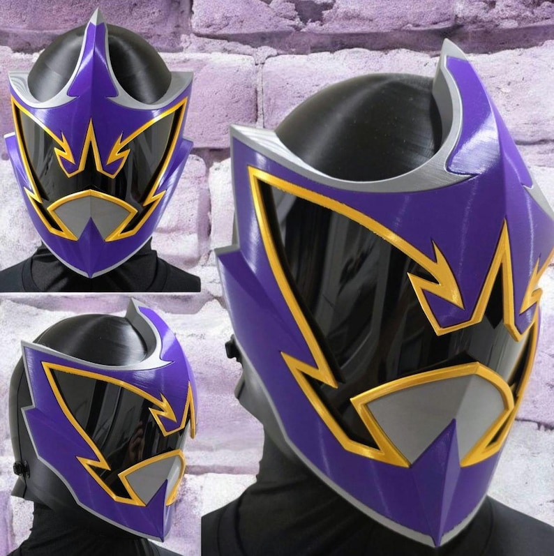 Koragg the Knight Wolf Helmet Power Rangers Mystic Force MMPR Wearable ...