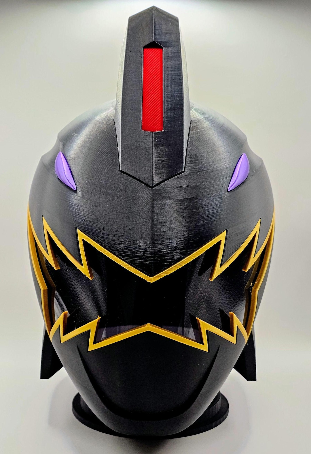 Power Rangers Dino Thunder Black Ranger Helmet Wearable Assemble ...