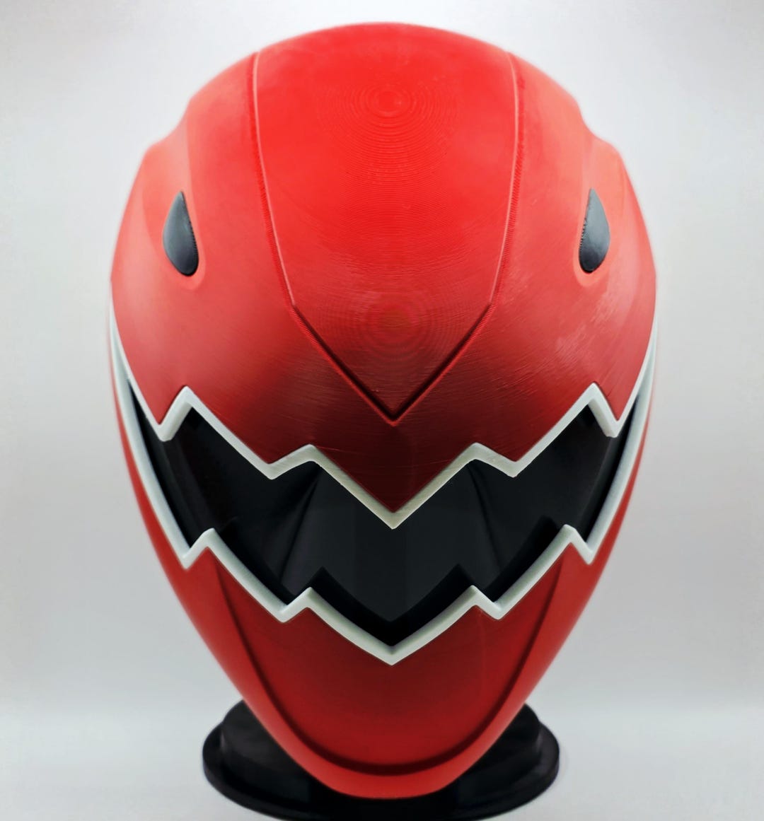 Power Rangers Dino Thunder Red Ranger Helmet Wearable Assembled Tyranno ...