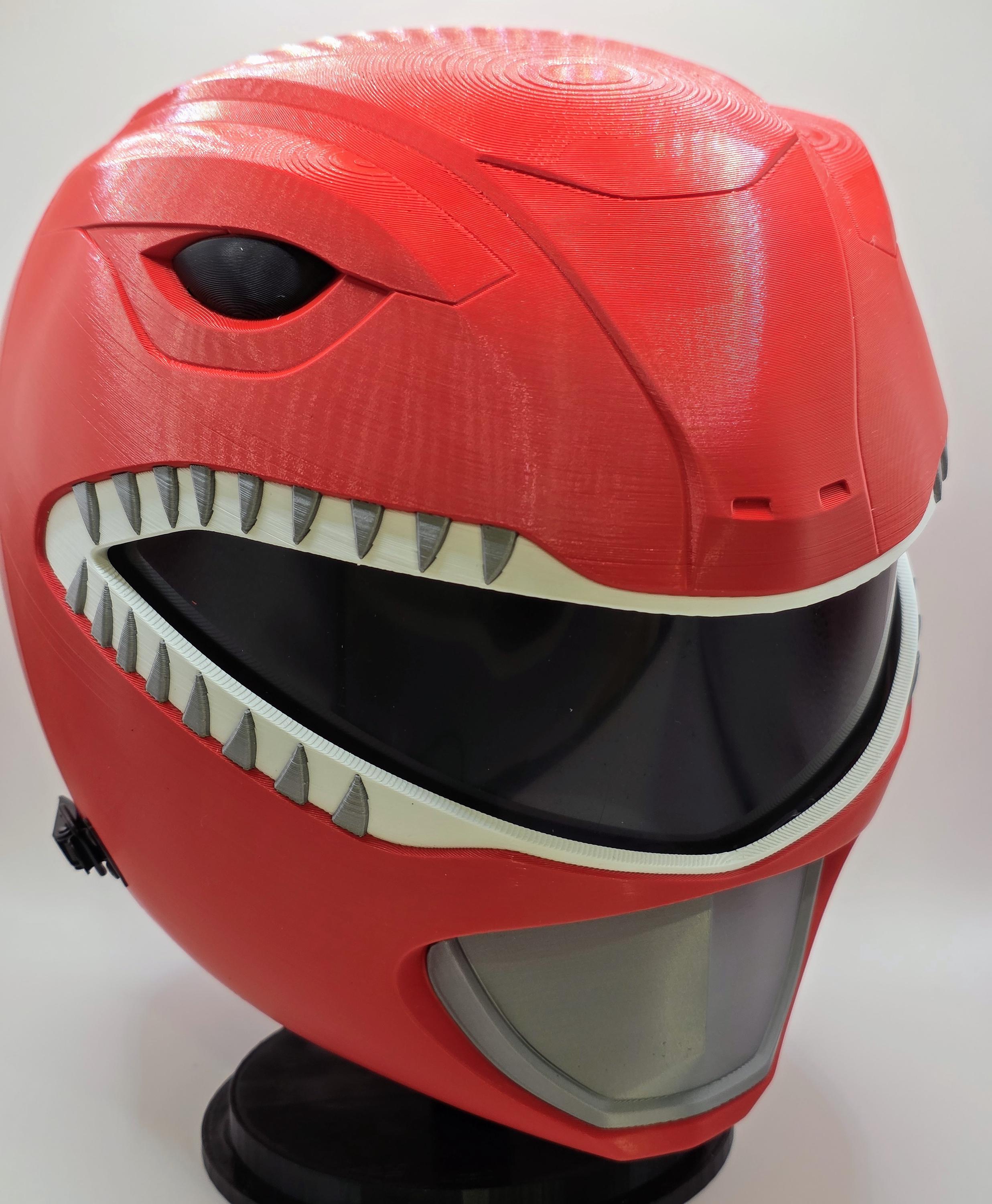 Red Ranger Sentry Helmet Mighty Morphin Power Rangers MMPR ...