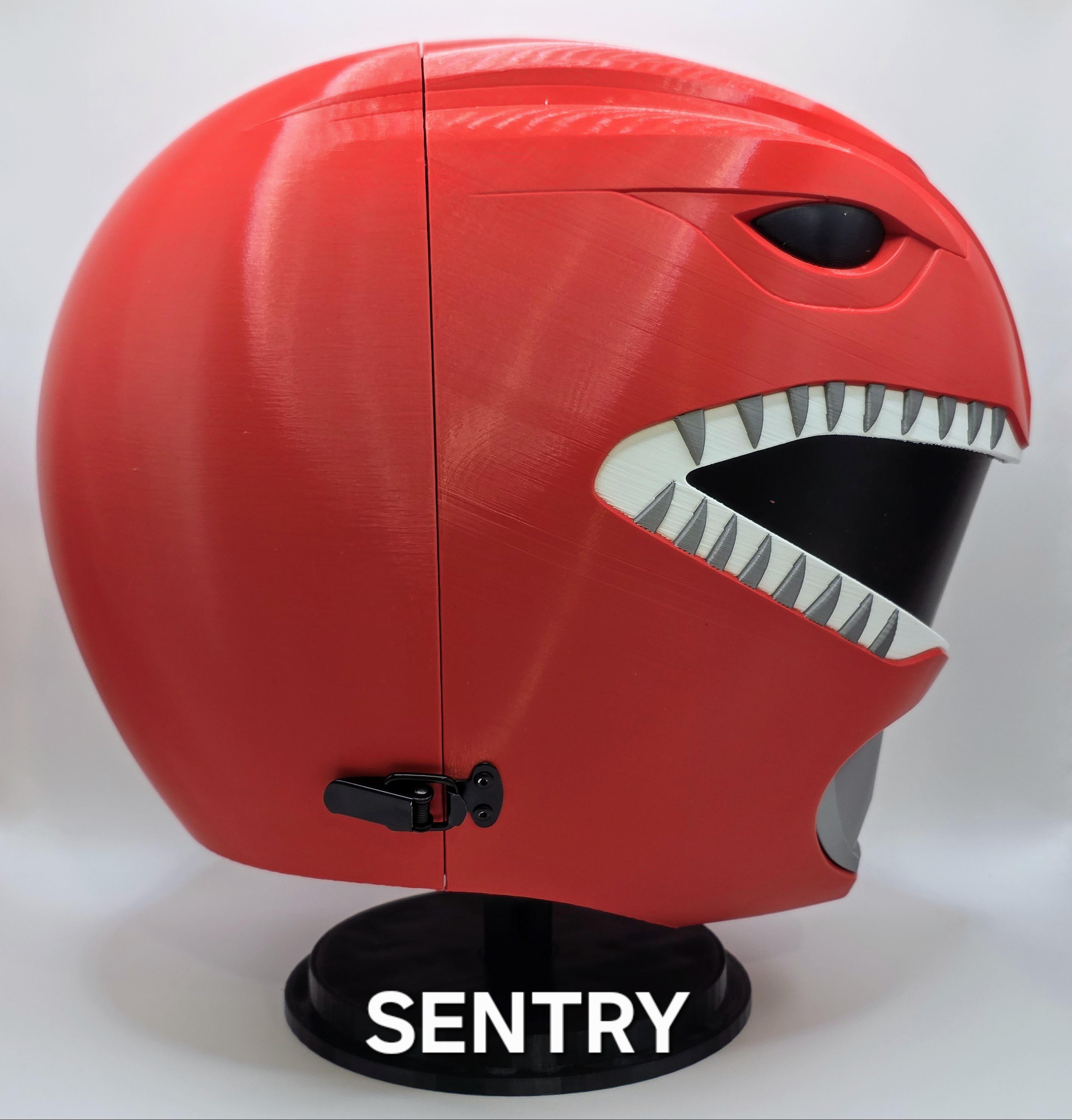 Red Ranger Sentry Helmet Mighty Morphin Power Rangers MMPR ...