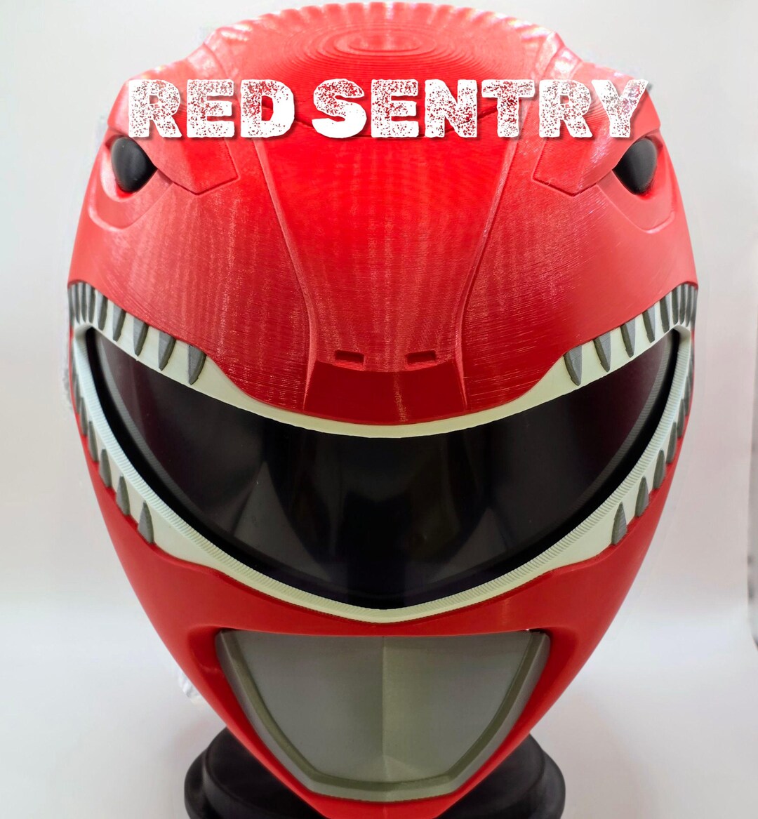 Red Ranger Sentry Helmet Mighty Morphin Power Rangers MMPR ...