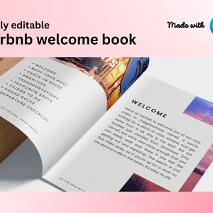 Modern Welcome Book Template: Create a Stunning Guide for Your Vacation ...