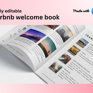 Modern Welcome Book Template: Create a Stunning Guide for Your Vacation ...