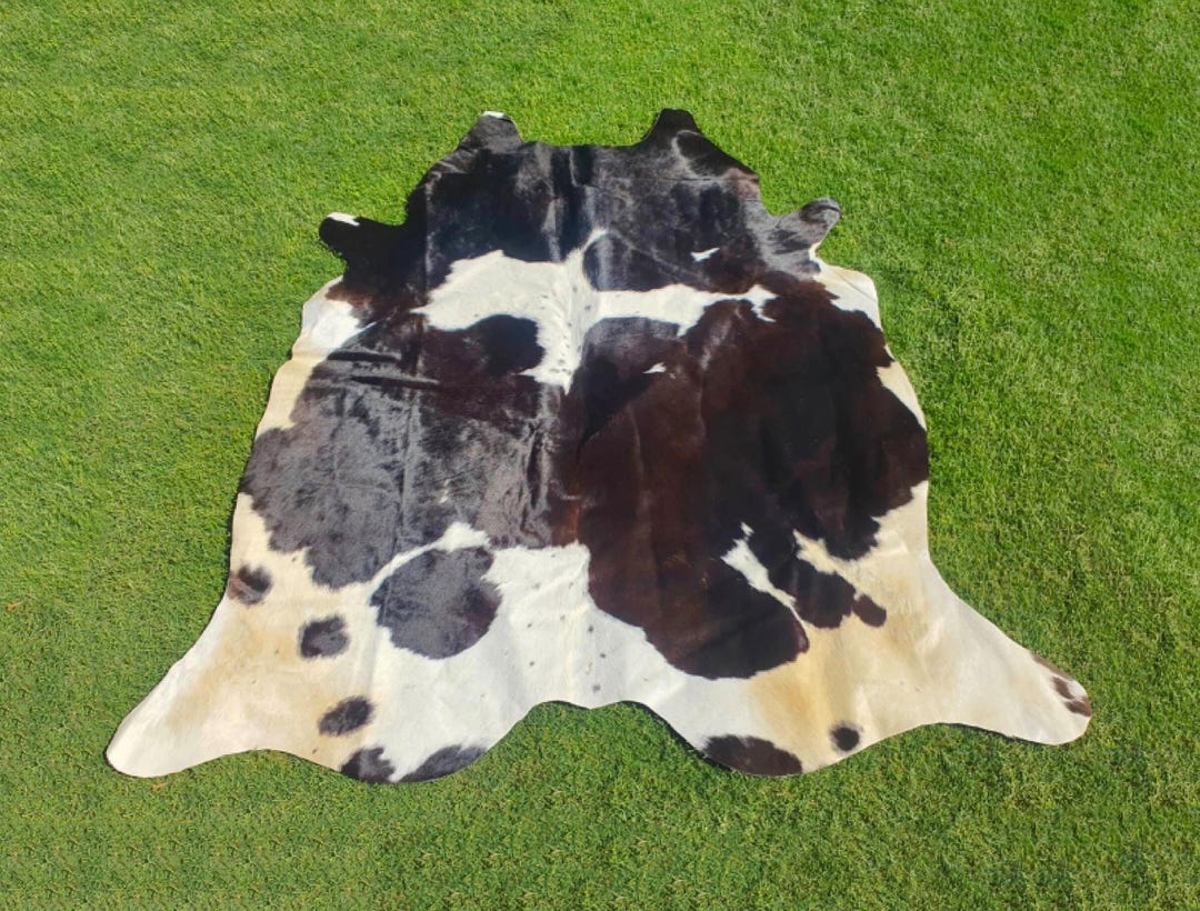 Genuine Black and White Cowhide for Western Home Decor, Luxurious ...