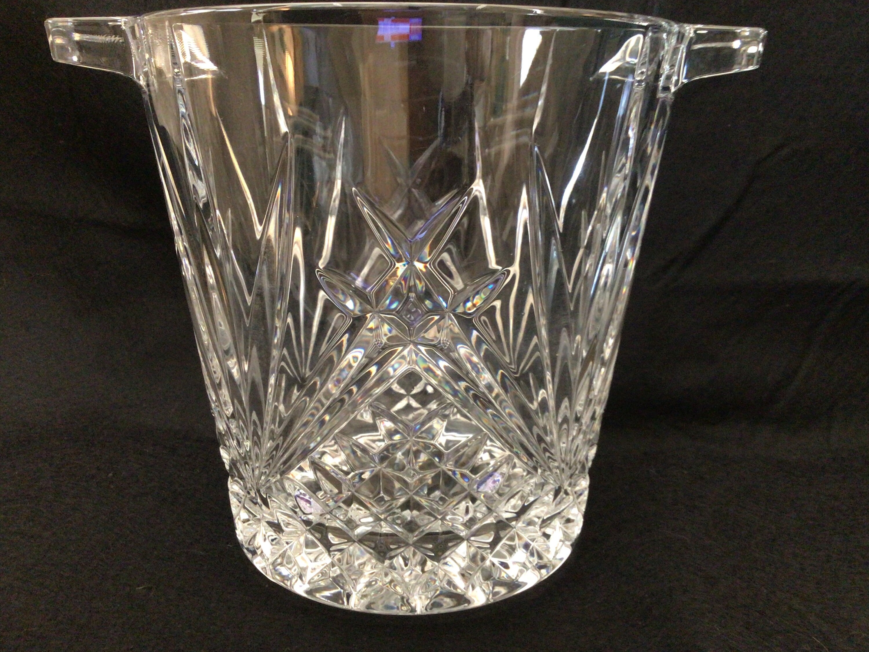 J G Durand Cut Crystal Ice Bucket Made in France 24% Lead Crystal ...