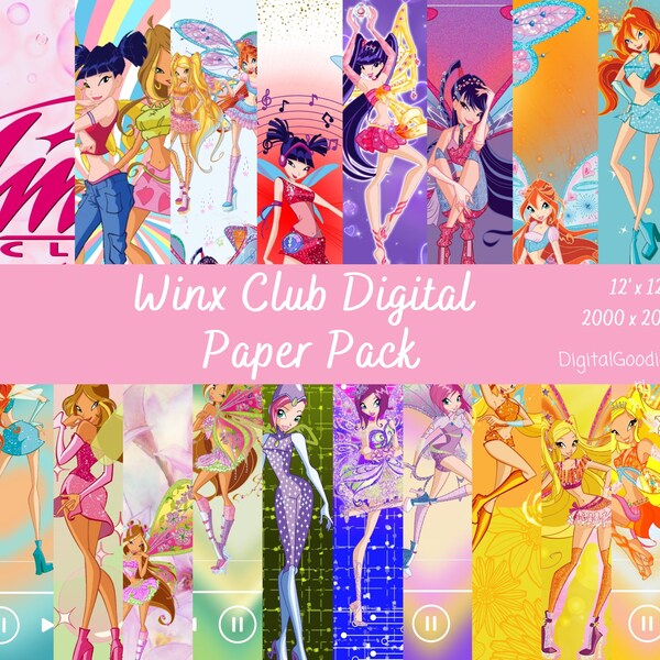 Winx Club Sewing Pattern - Etsy