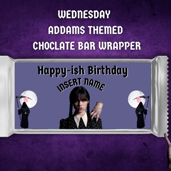 Halloween Candy Bar Wrapper Printable - Etsy