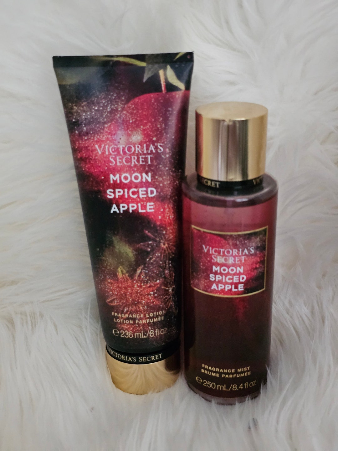 Victoria Secret Moon Spice Apple 2pc Set - Etsy