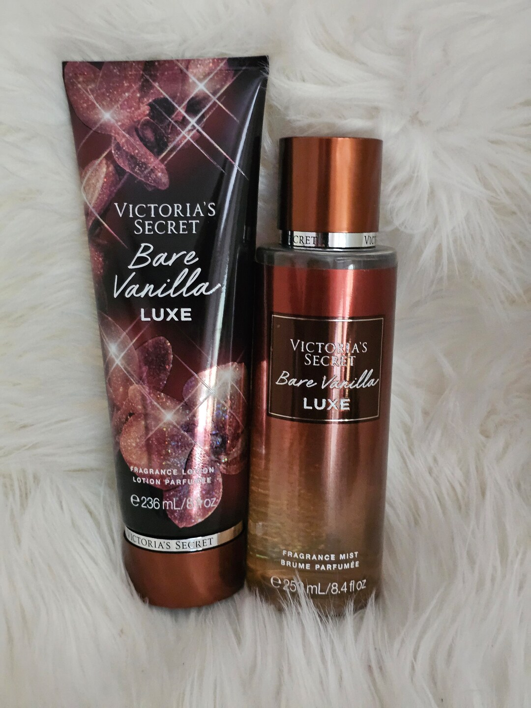 Victoria Secret Bare Vanilla Luxe 2pc Sets - Etsy Australia