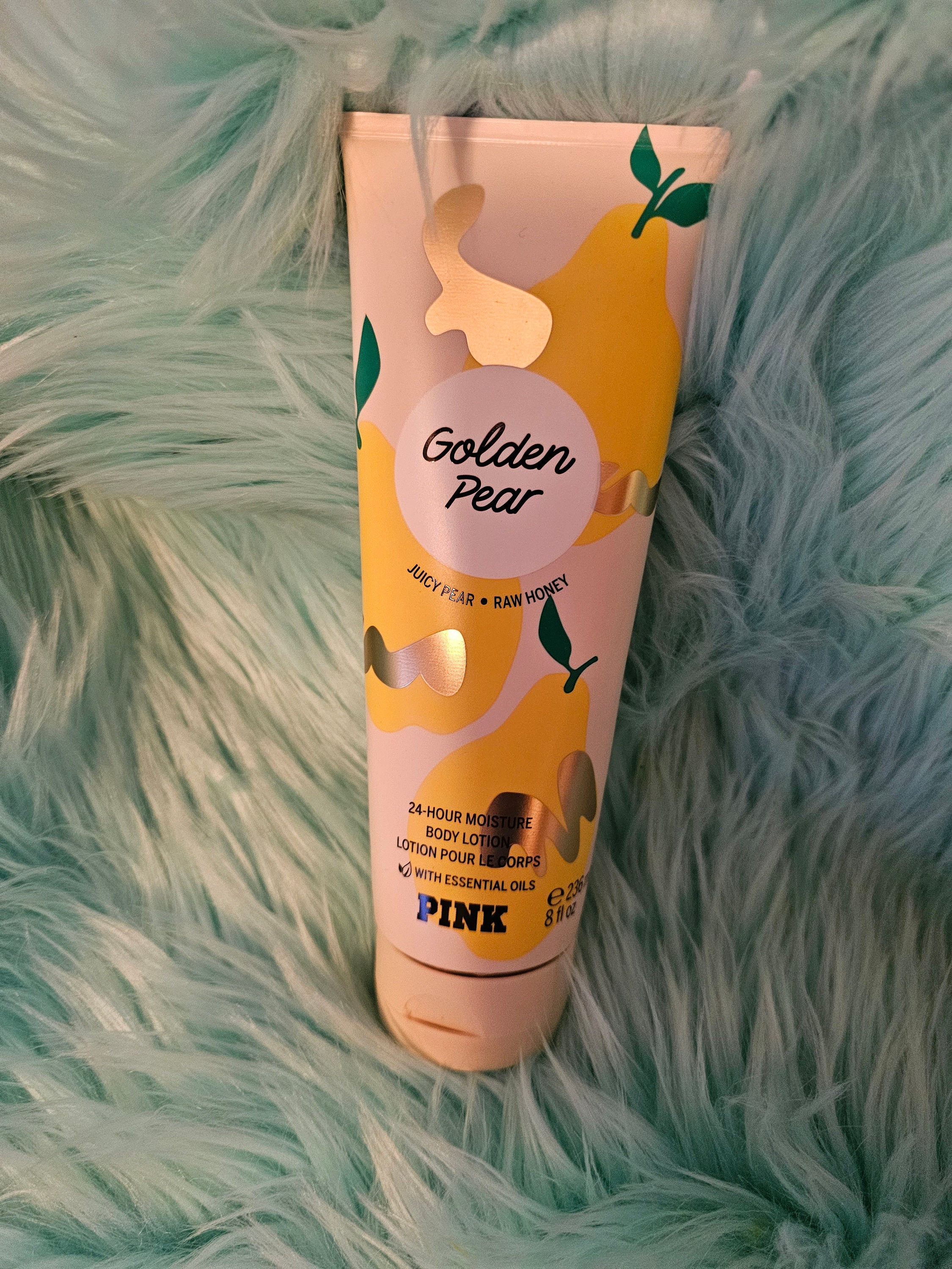 Victoria Secret Pink Golden Pear Body Lotion - Etsy