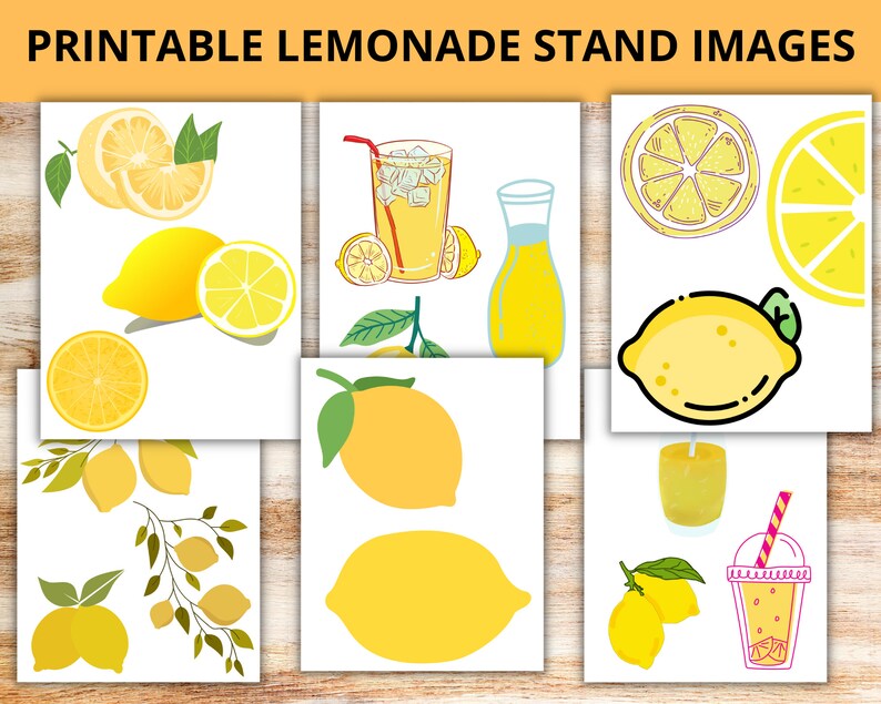 PRINTABLE Lemonade Stand Dramatic Play BUNDLE |kids Summer Play ...