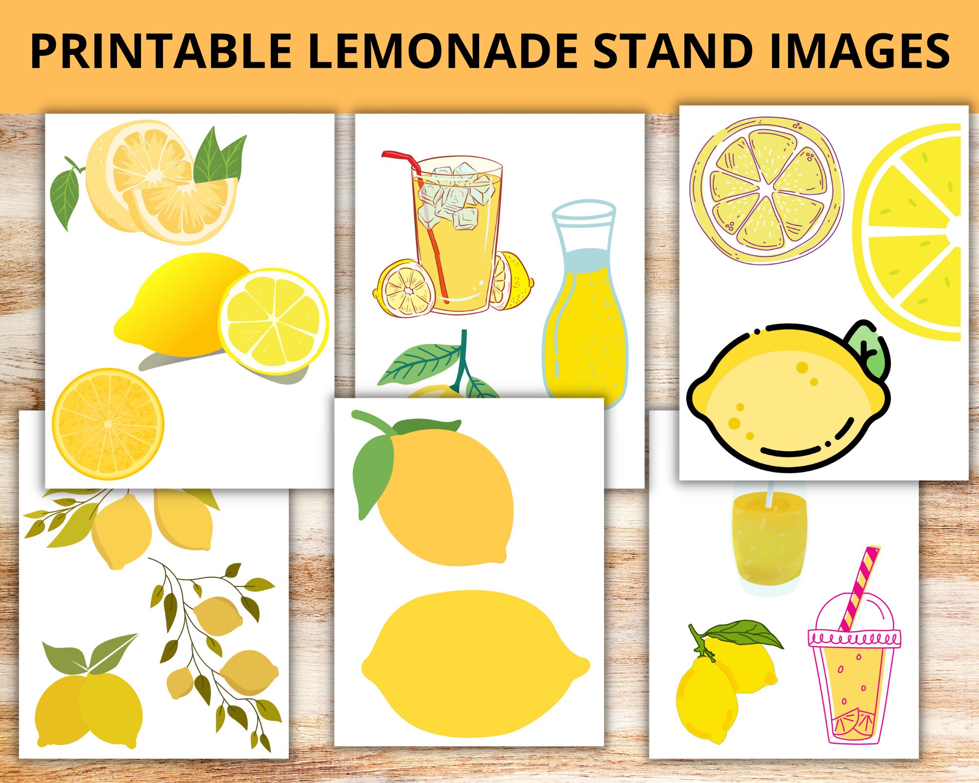 PRINTABLE Lemonade Stand Dramatic Play BUNDLE |kids Summer Play ...