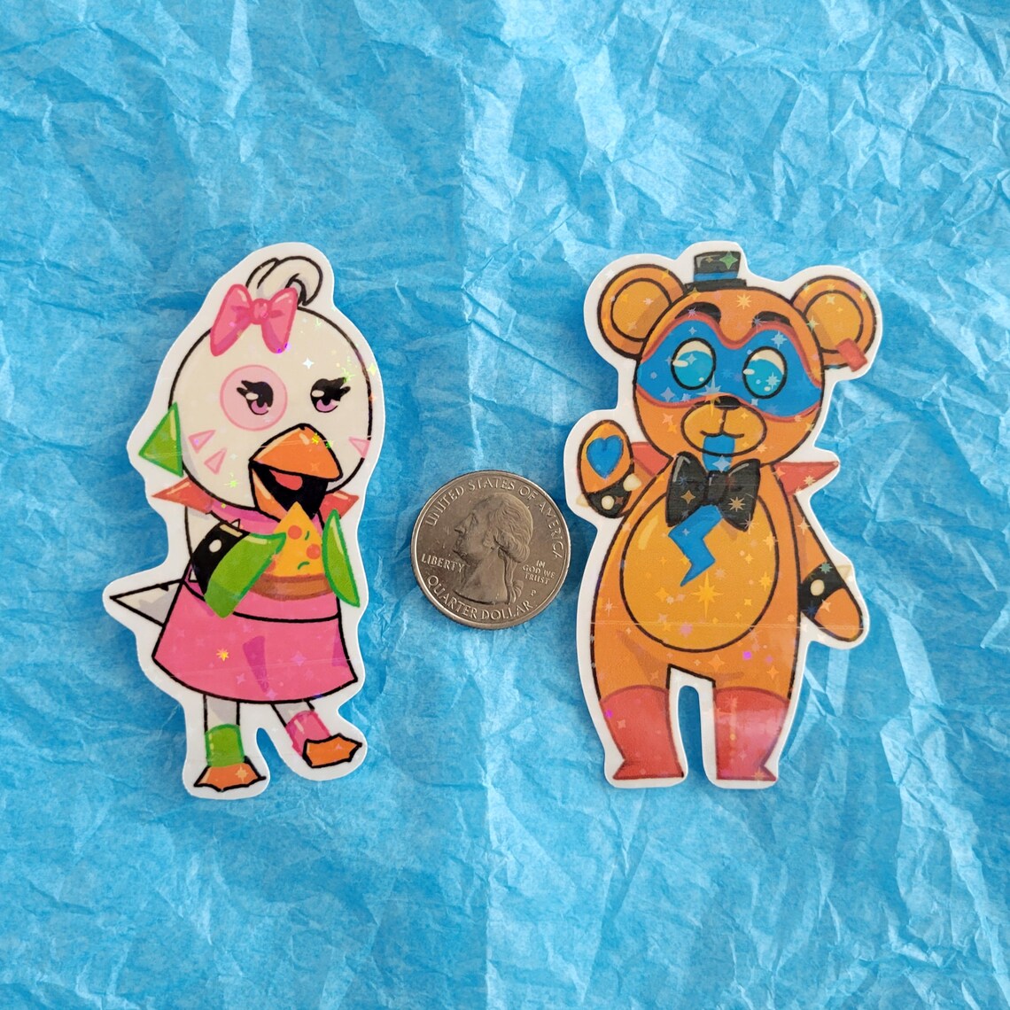 ACNH FNAF Security Breach Stickers - Etsy