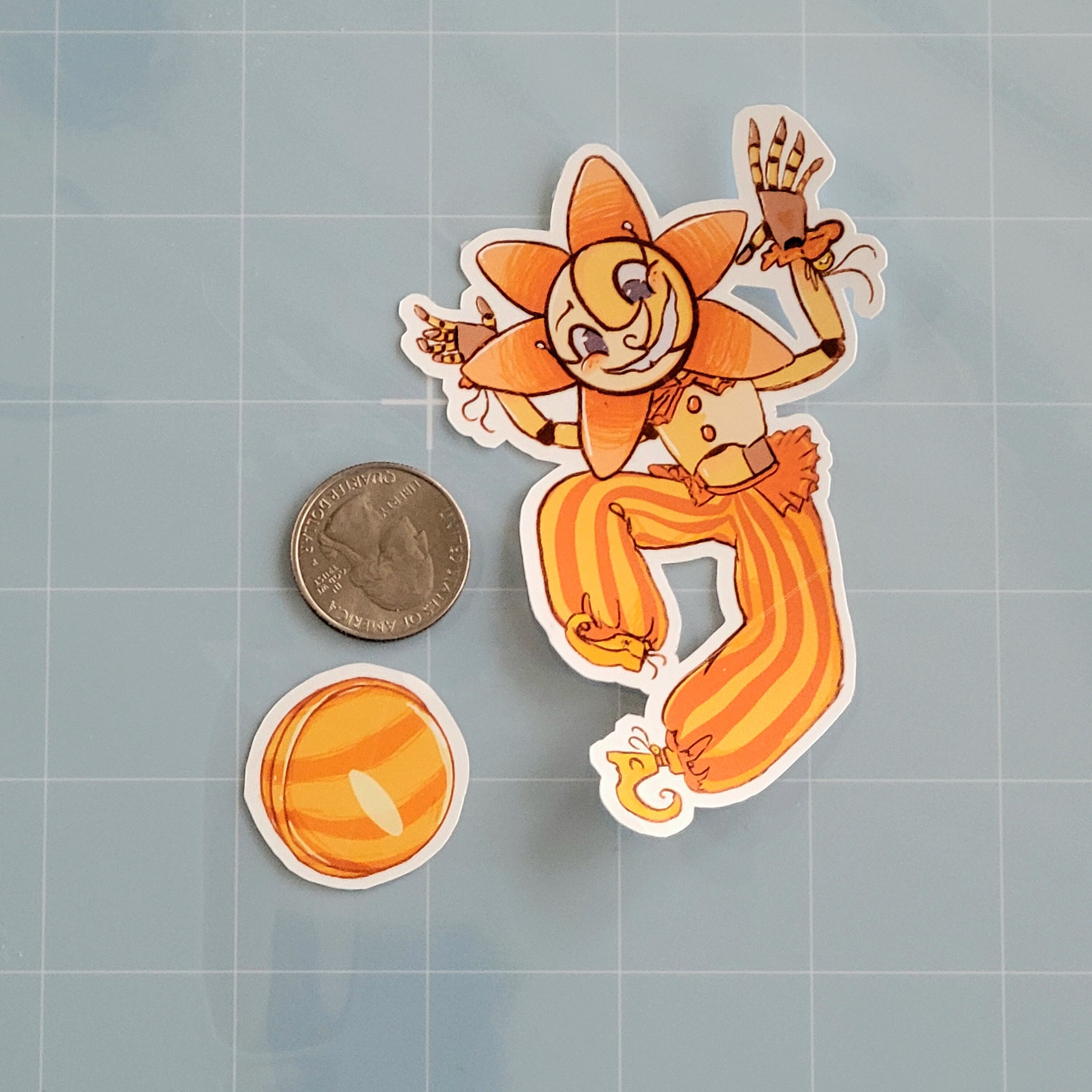 Sundrop and Moondrop Stickers - Etsy