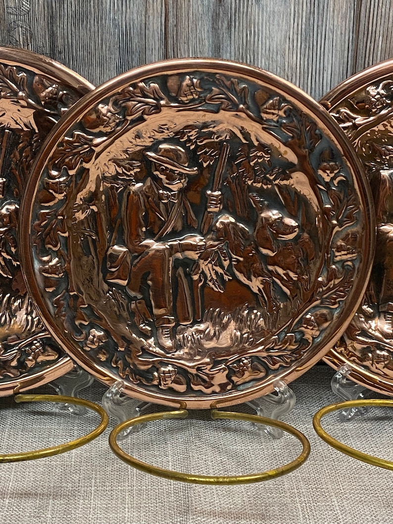 Vintage Coppercraft Guild Wall Plaque - Etsy