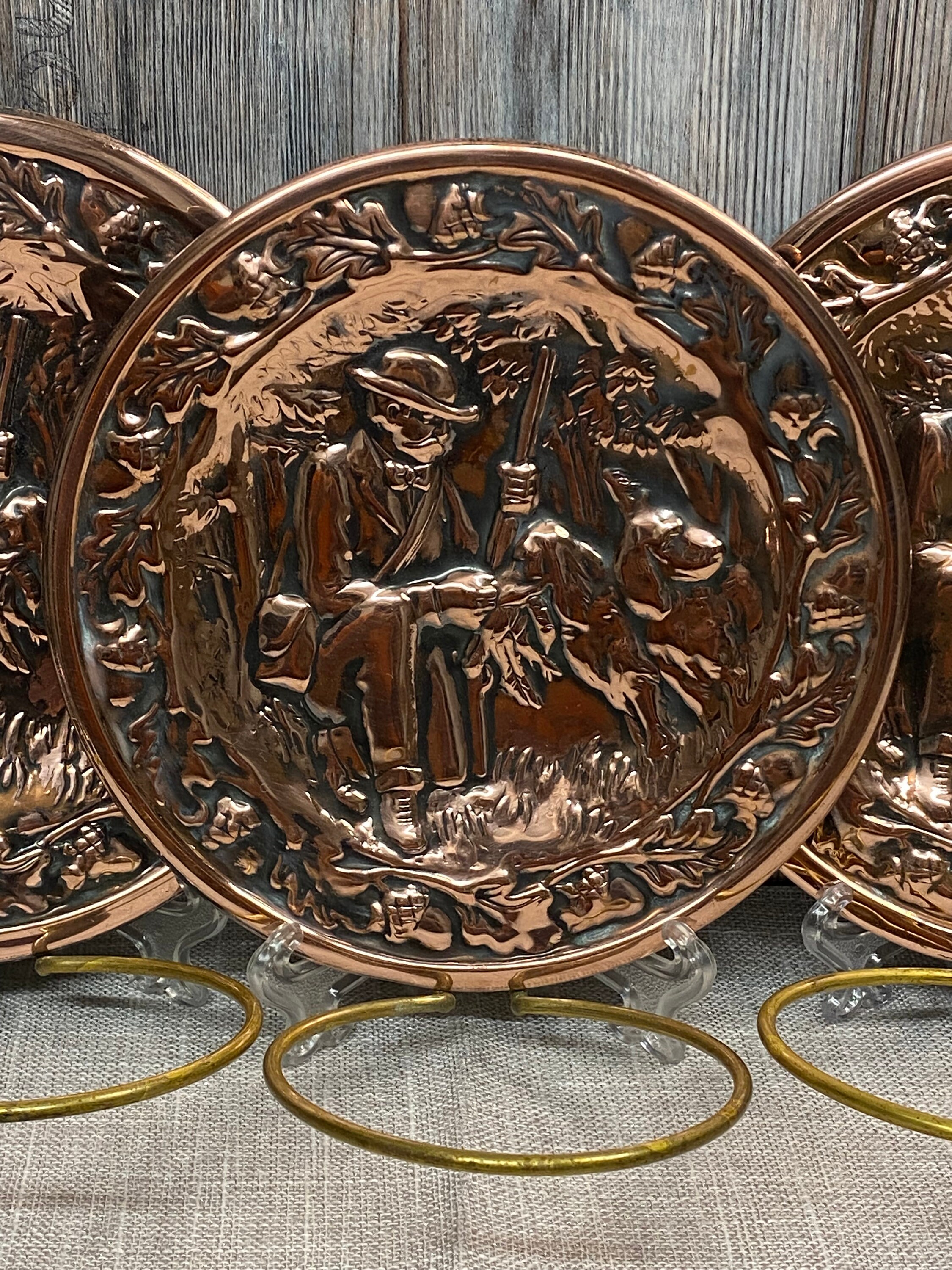 Vintage Coppercraft Guild Wall Plaque - Etsy