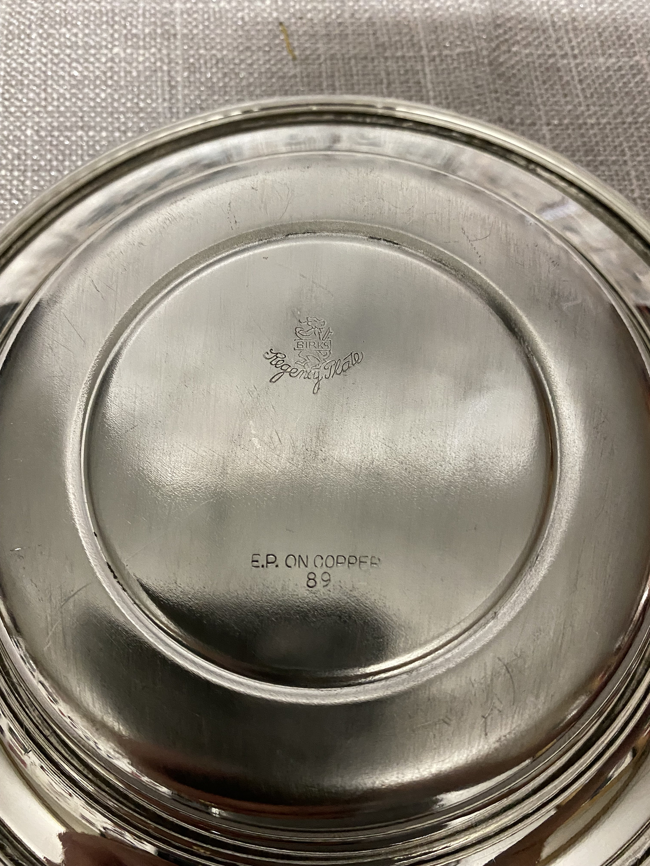 Vintage Silver Tray Birks Regency - Etsy