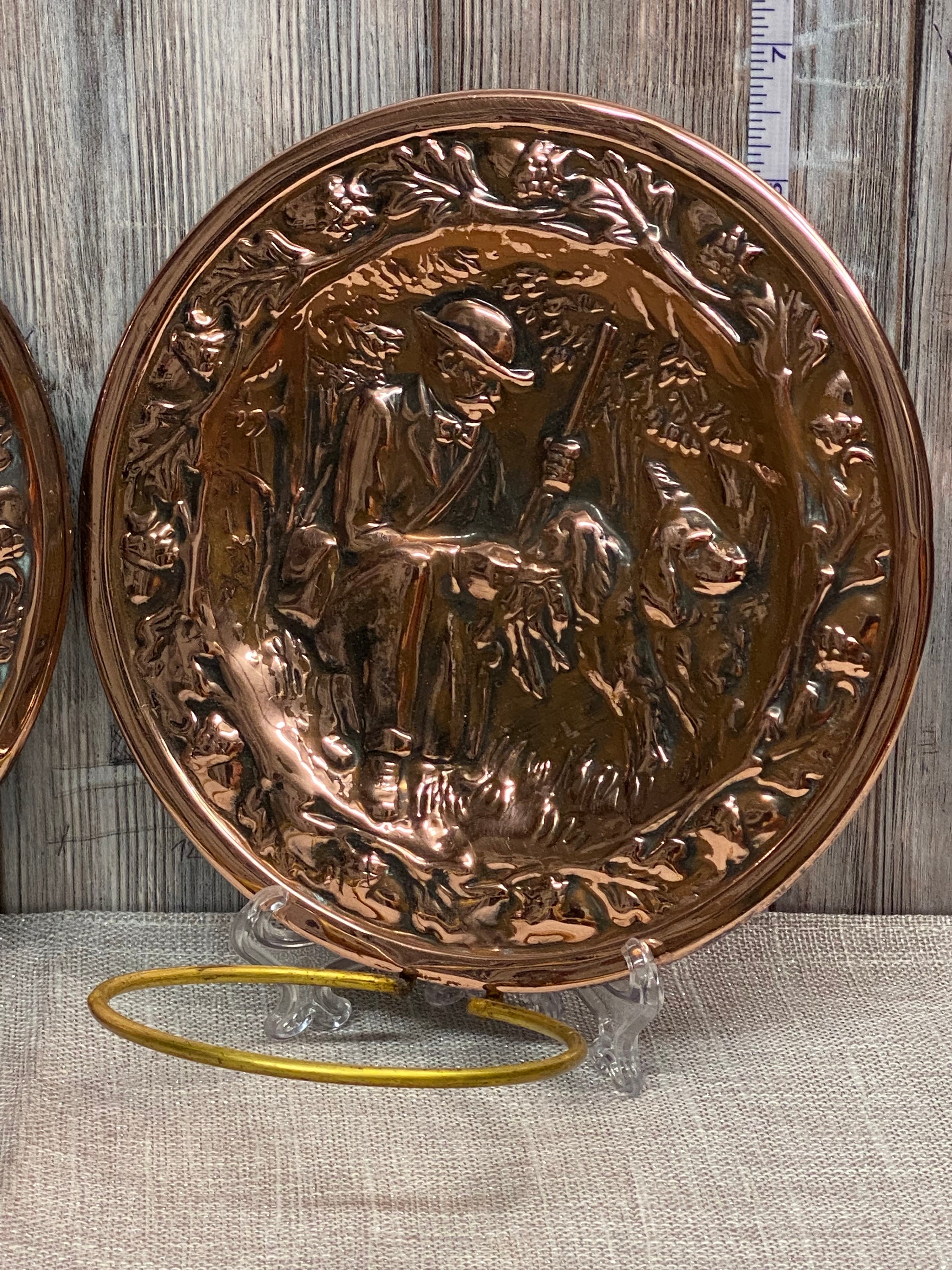 Vintage Coppercraft Guild Wall Plaque - Etsy
