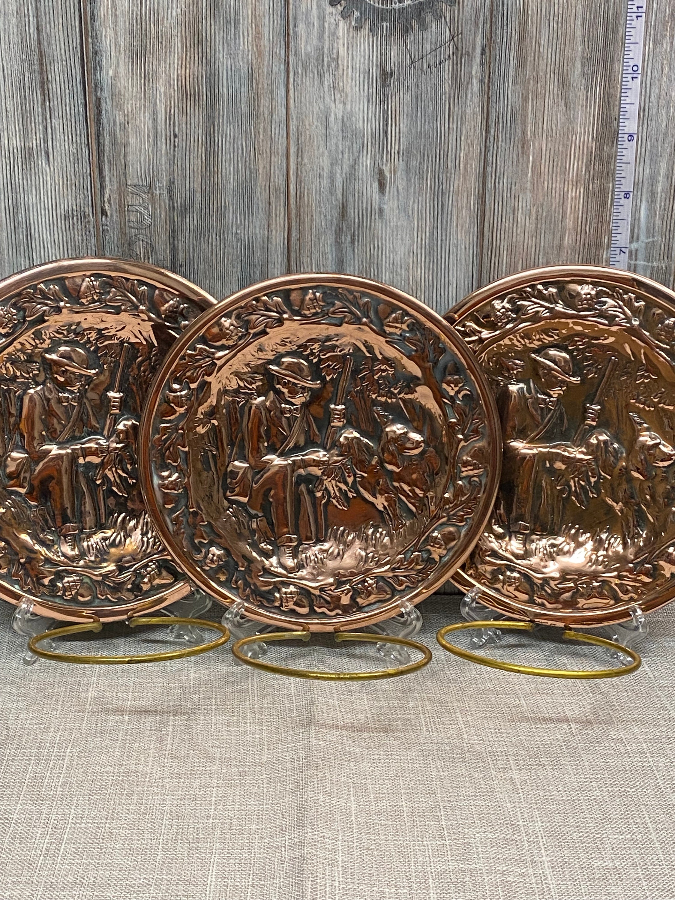 Vintage Coppercraft Guild Wall Plaque - Etsy