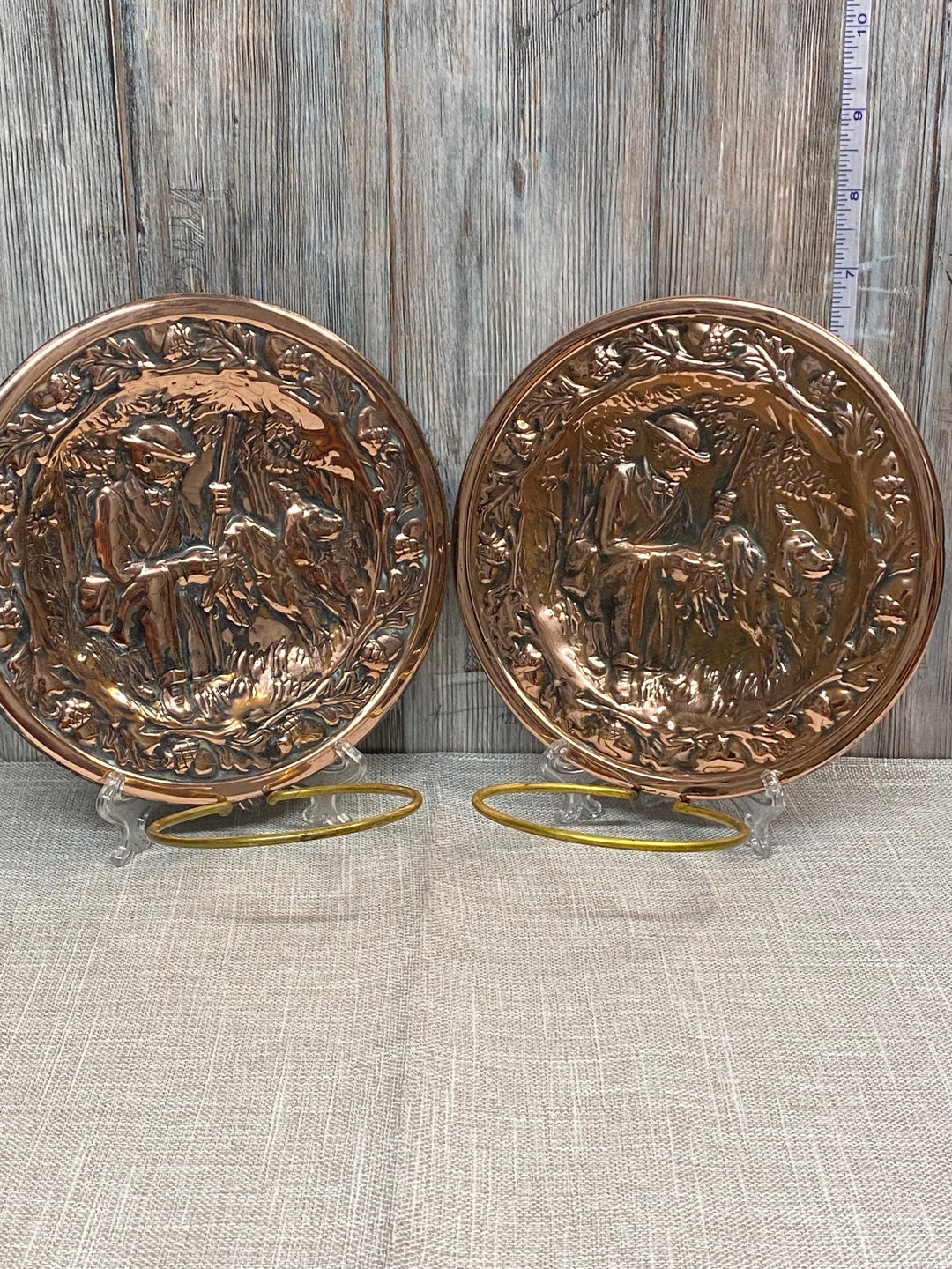 Vintage Coppercraft Guild Wall Plaque - Etsy