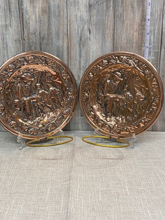 Vintage Coppercraft Guild Wall Plaque | Etsy